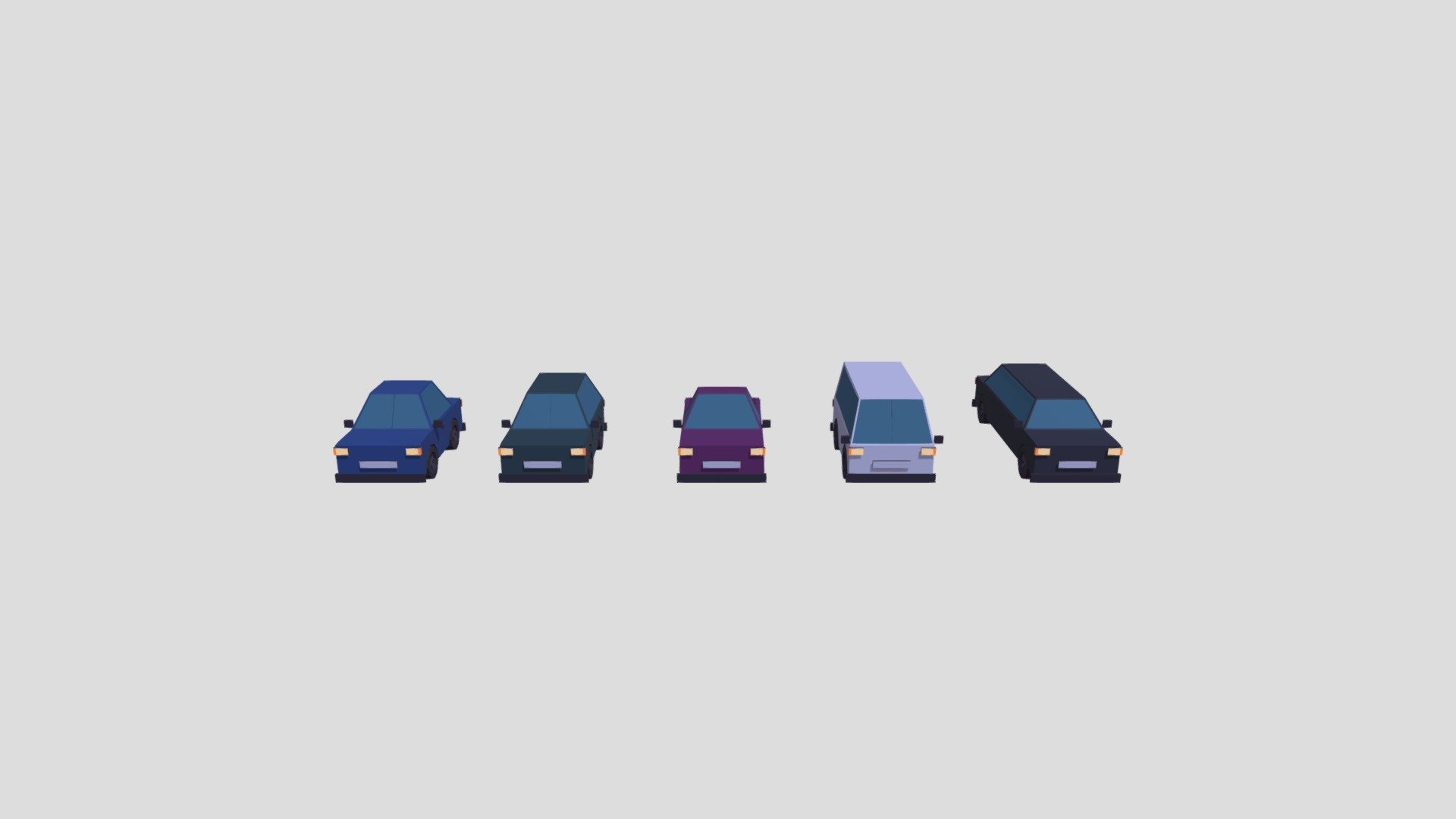 Cars - 3D model by Klnstudio3d [ff77f3f] - Sketchfab
