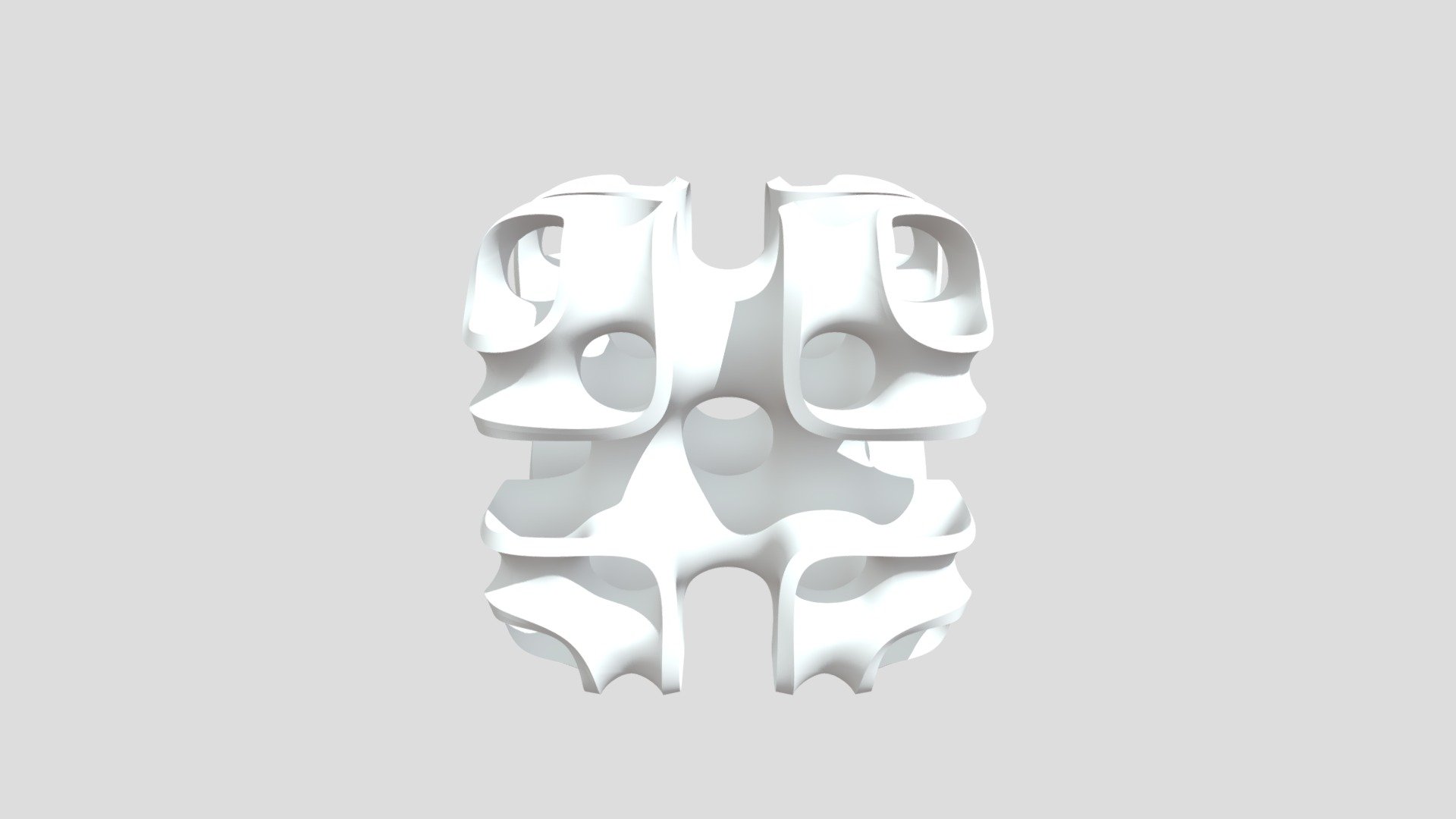 lattice cube - Download Free 3D model by khmmatin [ff79e2d] - Sketchfab