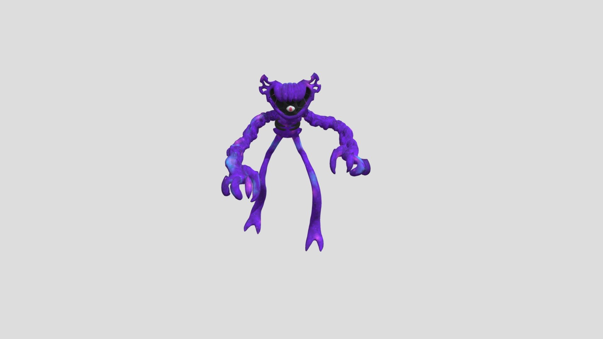 Galaxy Huggy (Project Playtime) - Download Free 3D model by noha ...