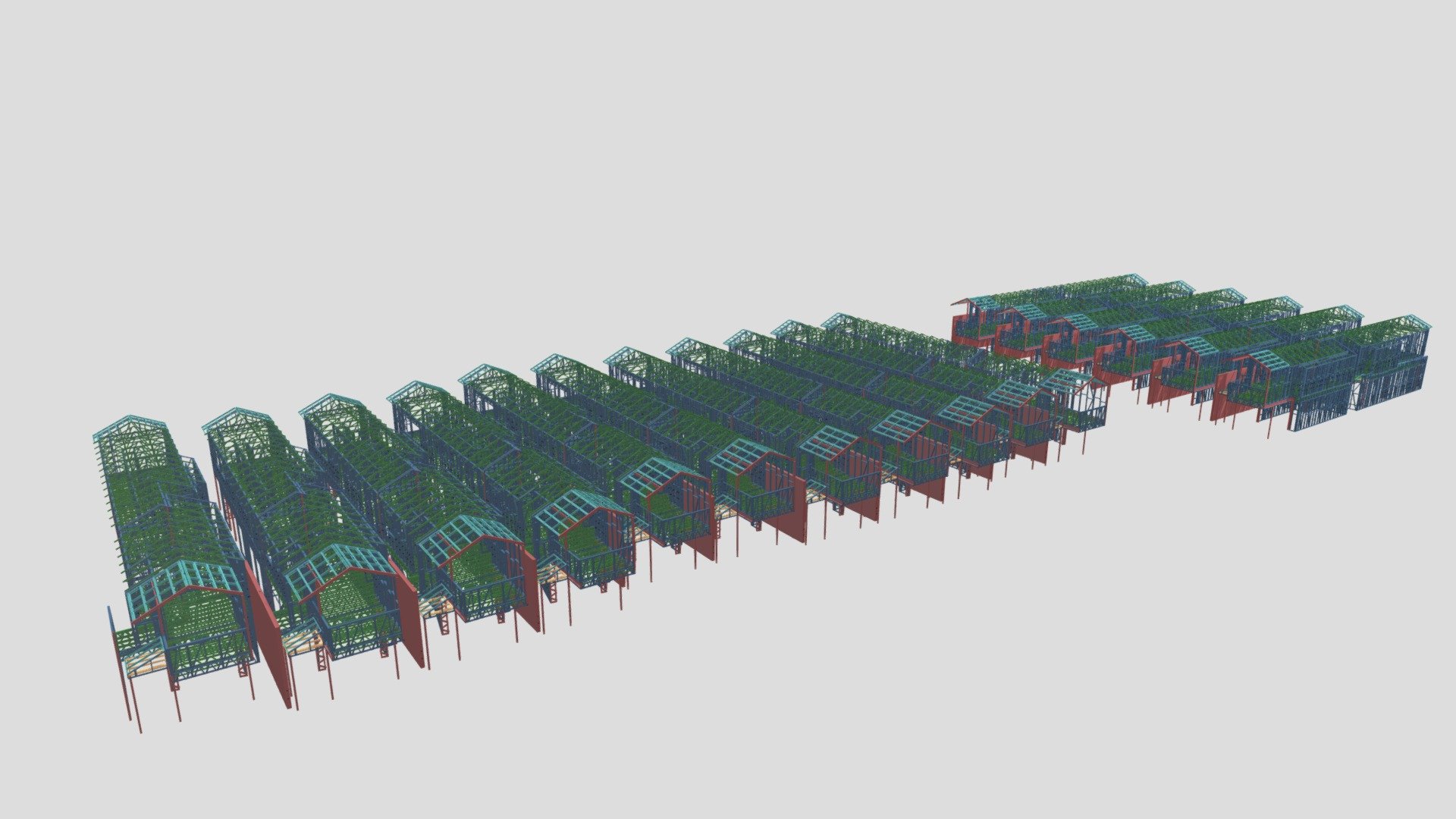5257 - Sassari Terraces - 3D model by Australian Framing Solutions ...