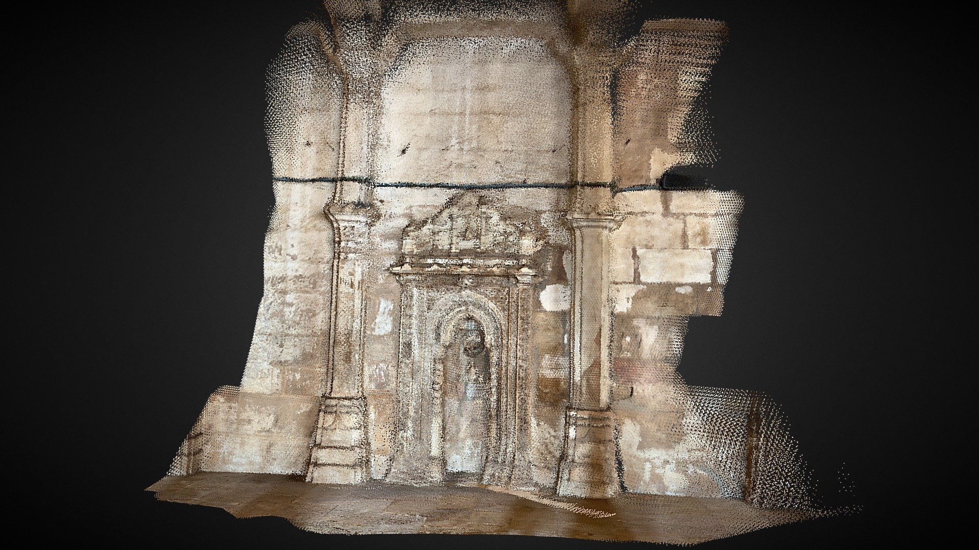 Sarkhej Roza, Ahmedabad - Mihrab - 3D model by Doron Altaratz (@doron ...