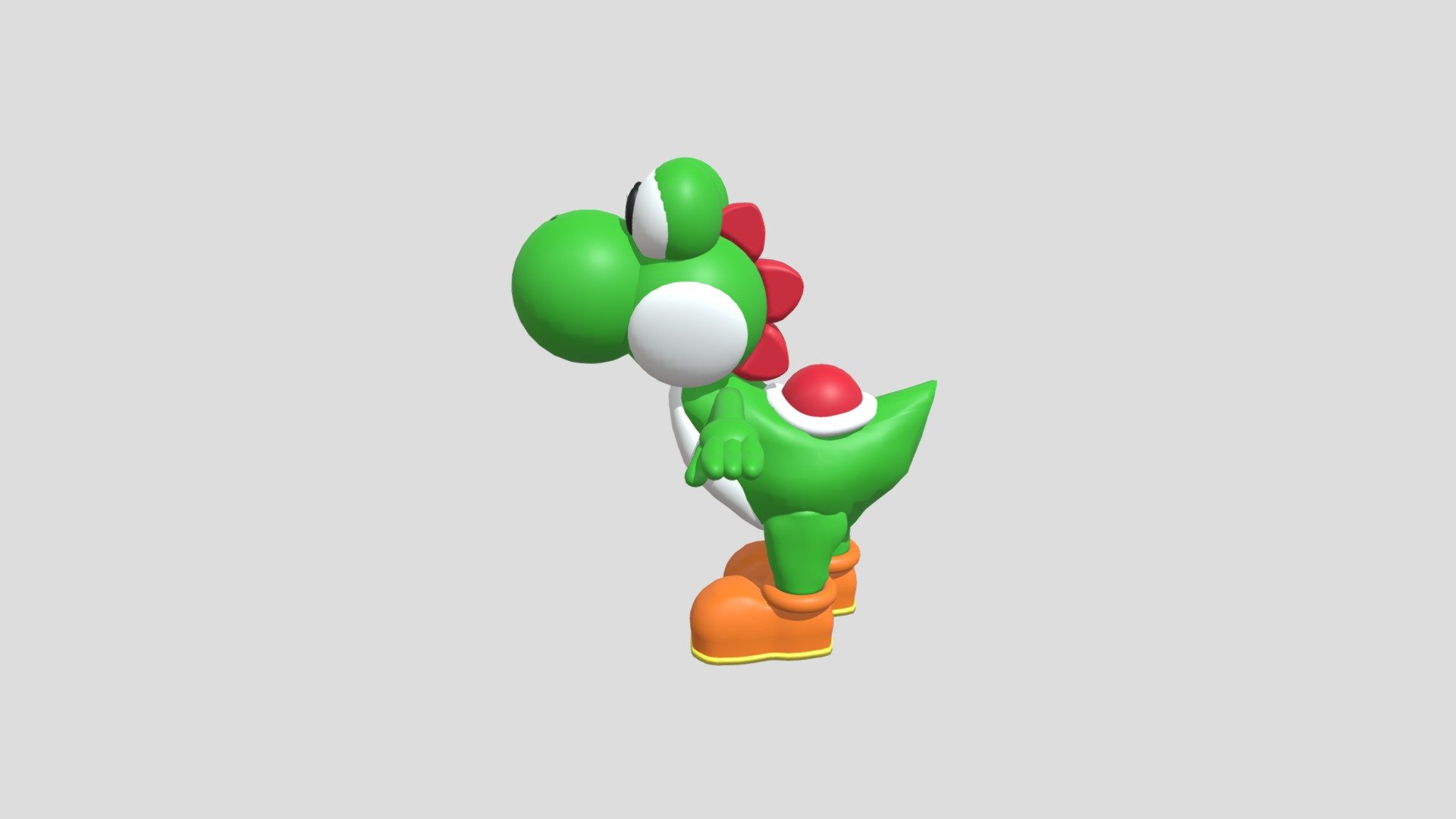 Yoshi - 3D model by illiasgon [ff7f129] - Sketchfab