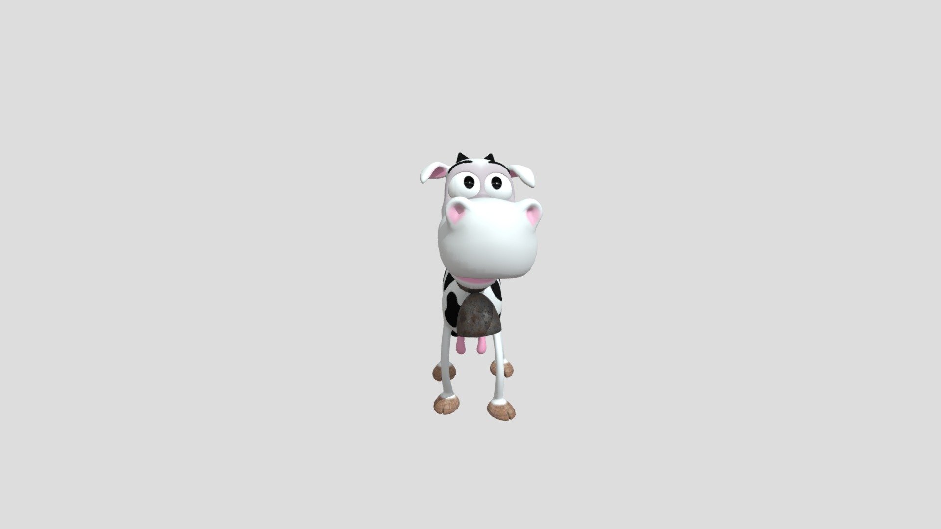 Grooving Cow - 3D model by aleonard010265 [ff7f9e5] - Sketchfab