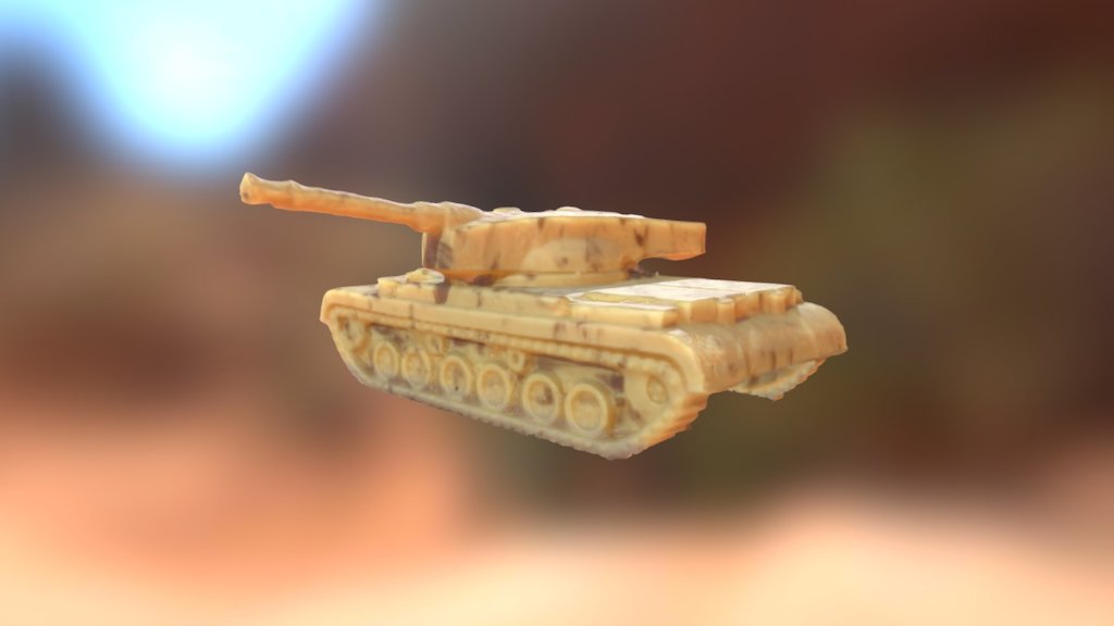 Toy Tank - 3D model by antoniellot [ff80256] - Sketchfab