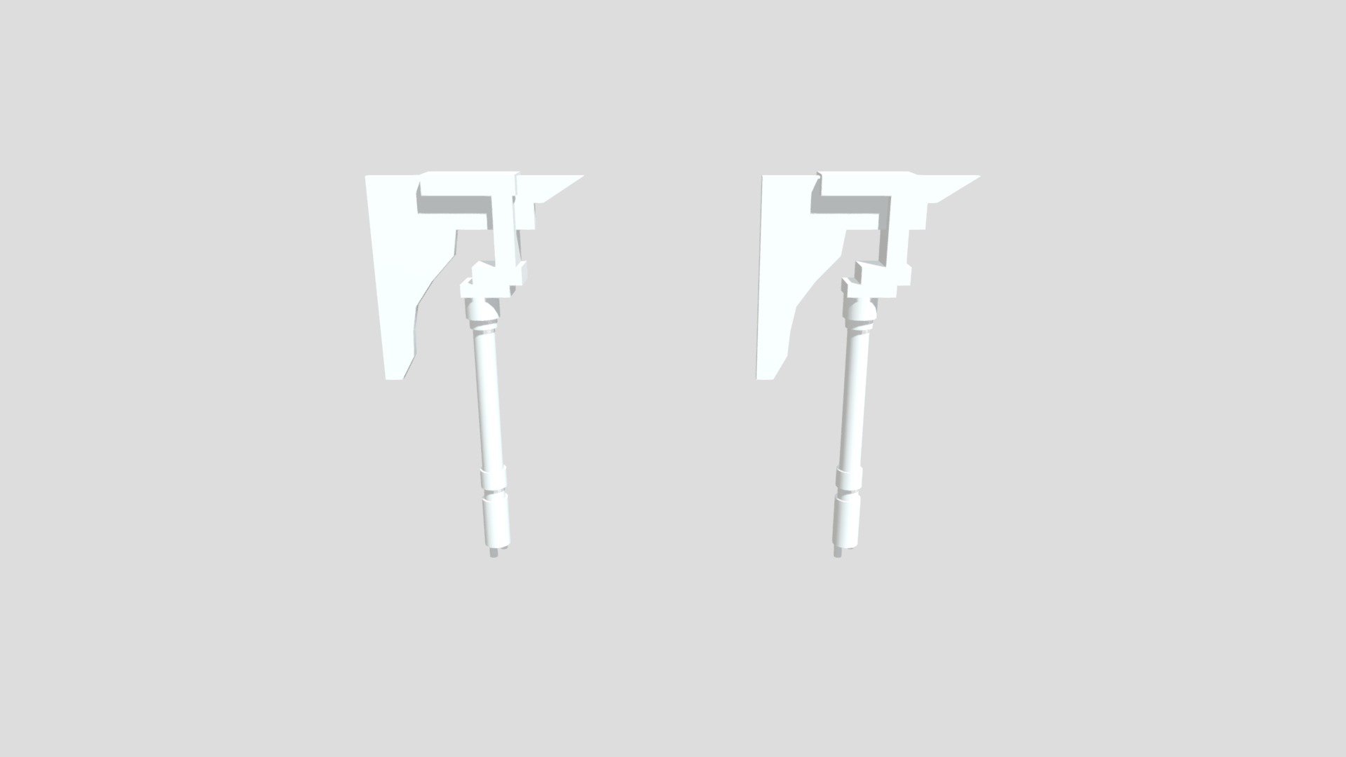 Axe Model for 3D Modelling Class - 3D model by Matthew Pendleton ...