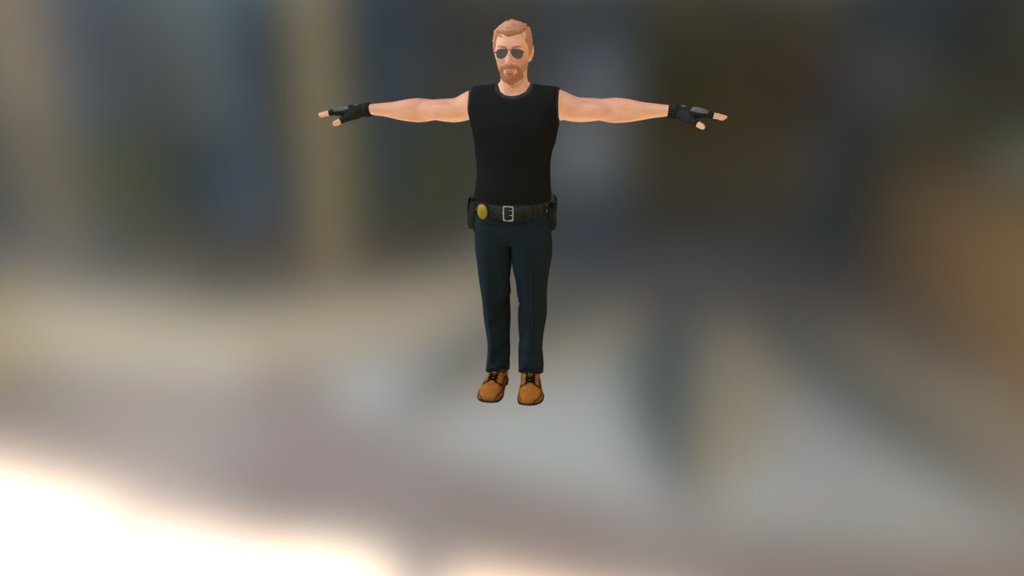 Police - 3D model by romeo.619 [ff8205e] - Sketchfab
