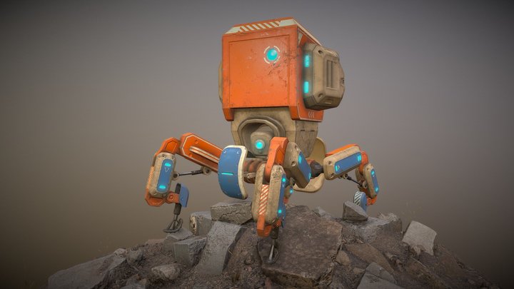 Utility-bot 3D models - Sketchfab