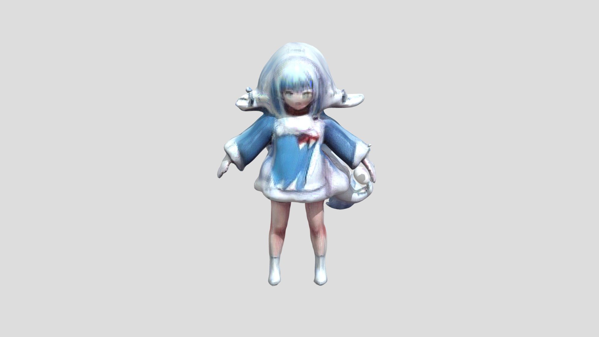 _tmp_ boy gawer gura - Download Free 3D model by ja7243726 [ff83475 ...