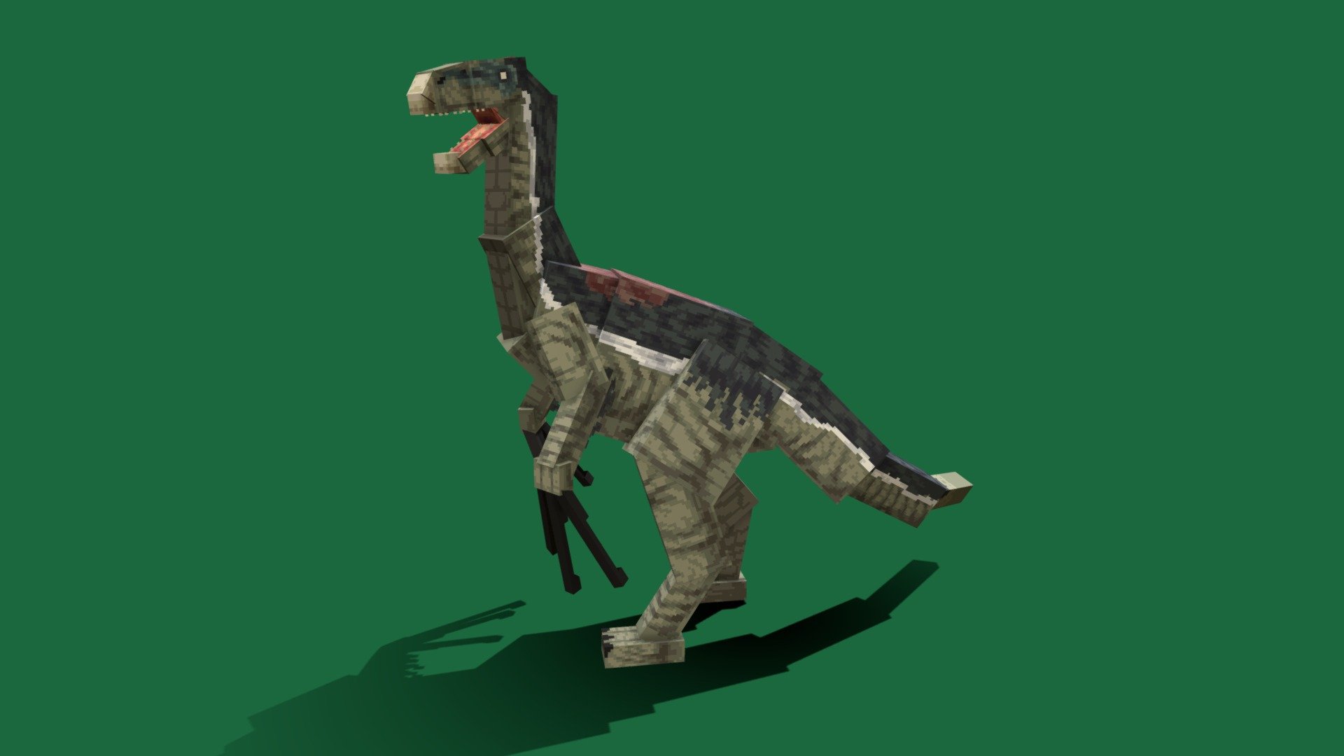 Therizinosaurus - 3D model by Perisai Studios (@PerisaiStudios ...