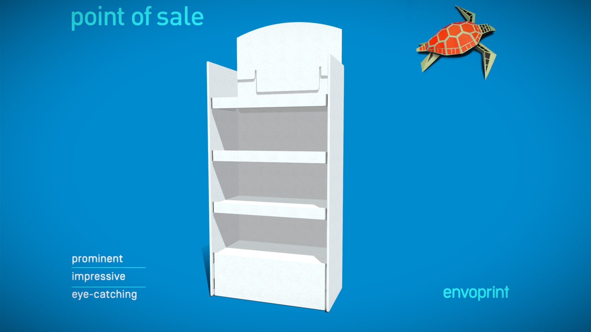 Pelsis 5 shelf FSDU - 3D model by envoprint (@keithenvoprint) [ff852db ...
