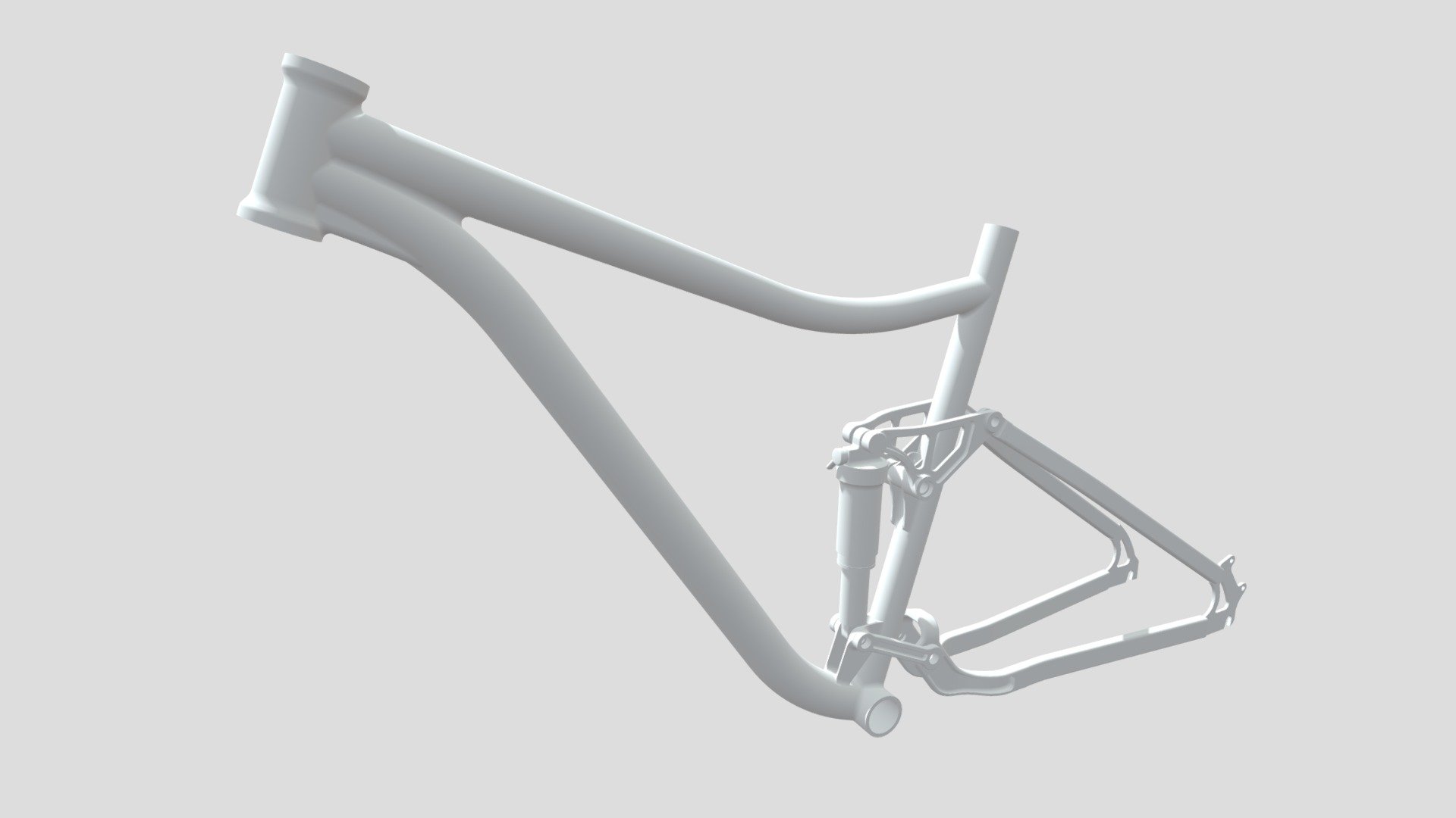 Mountain Bike Frame - Download Free 3D model by mdg6121 [ff85900 ...