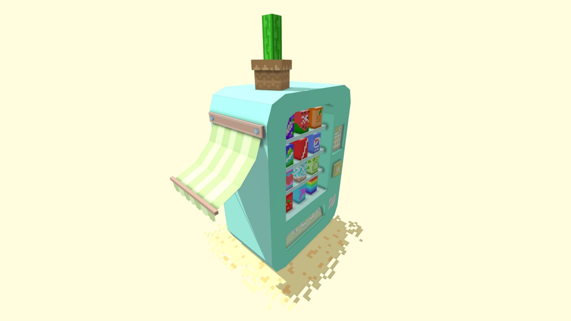 Summer Machine - 3D model by XDSHOP3D (@xdshop3dx2) [ff87576] - Sketchfab