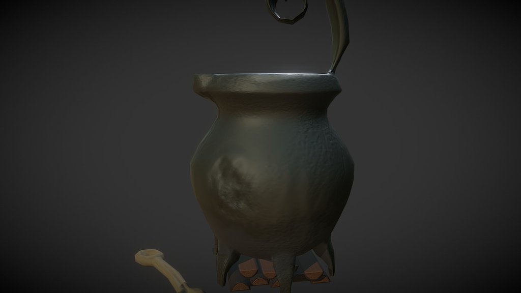 Dark Pilgrim - Witch's Cauldron - 3D model by Adrian H. (@addddy ...