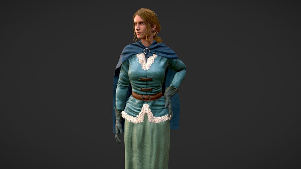 Isabella - 3D model by To_Silva [ff88a4c] - Sketchfab