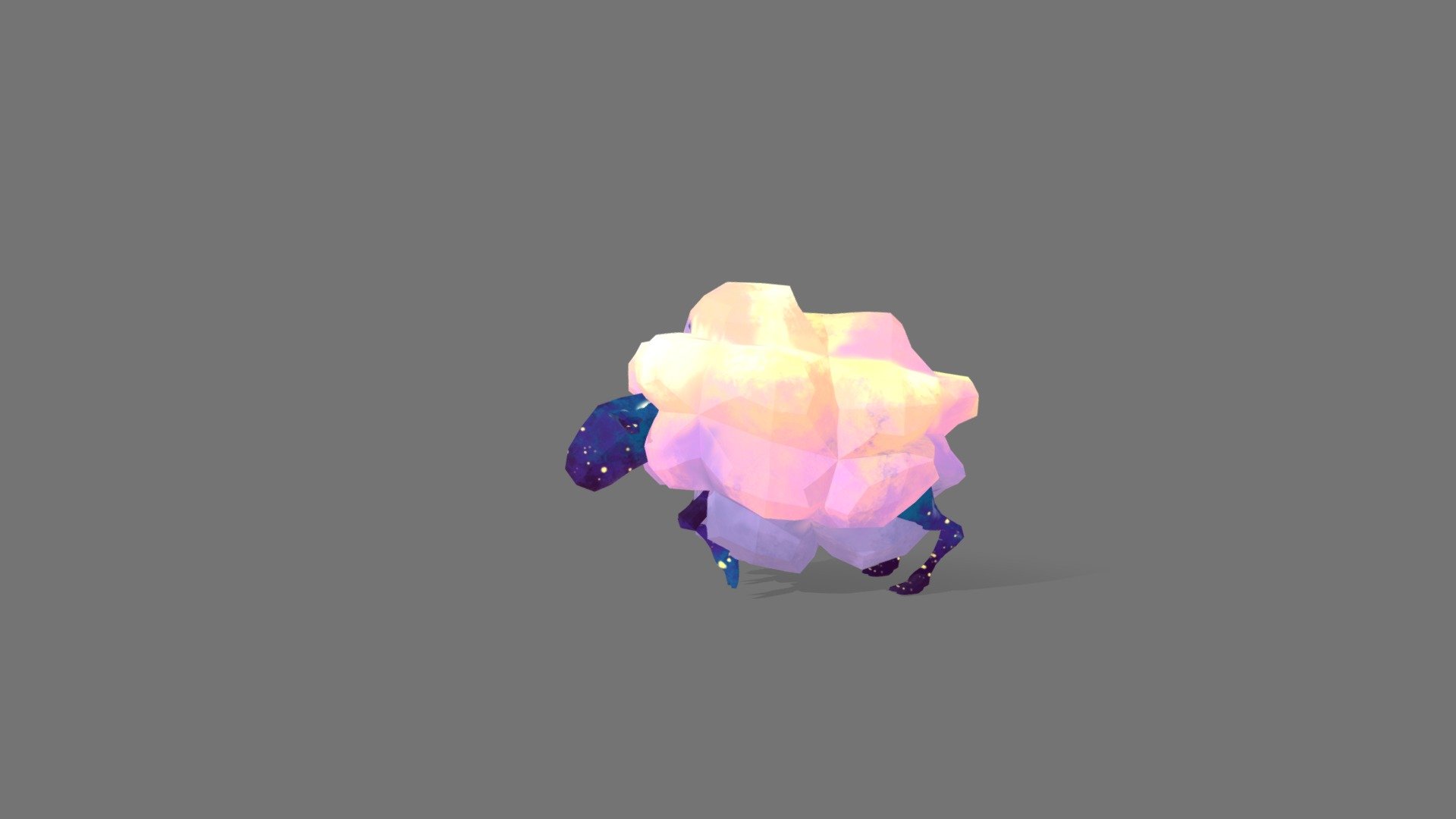 sheep - cloud - animated - Download Free 3D model by nolanfa [ff88ba3] - Sketchfab