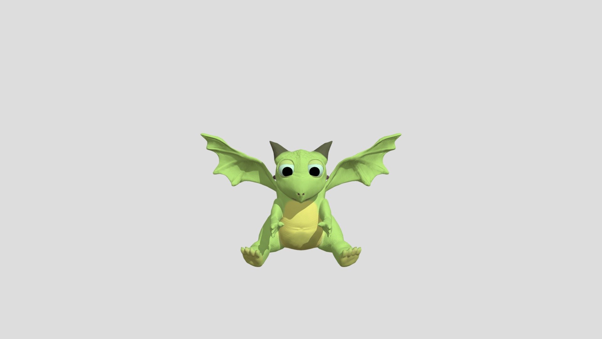 little Dragon - Download Free 3D model by abrek3d [ff88bcc] - Sketchfab