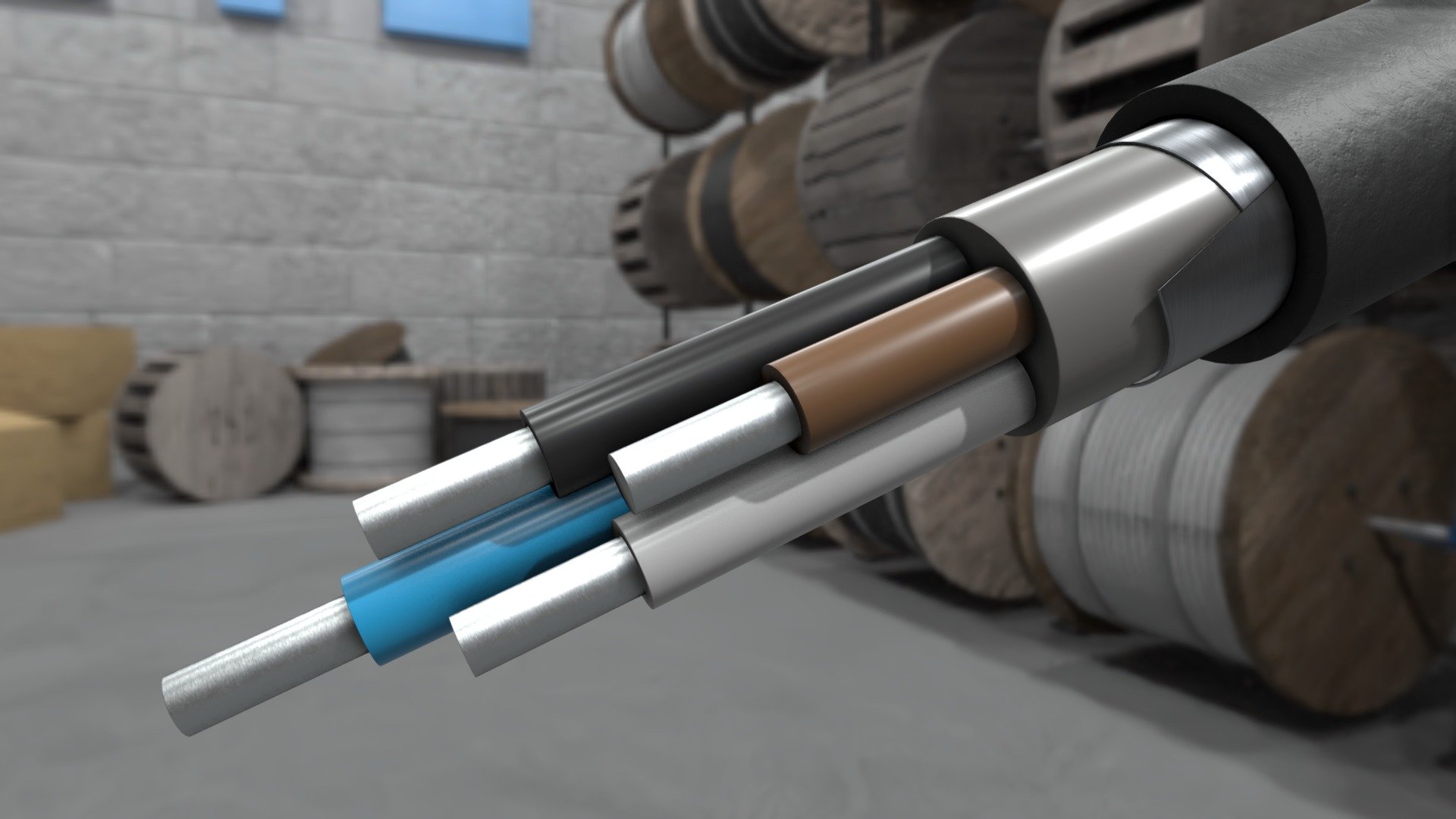 АВБШвнг(A) - 3D model by sts-kabel [ff8925d] - Sketchfab