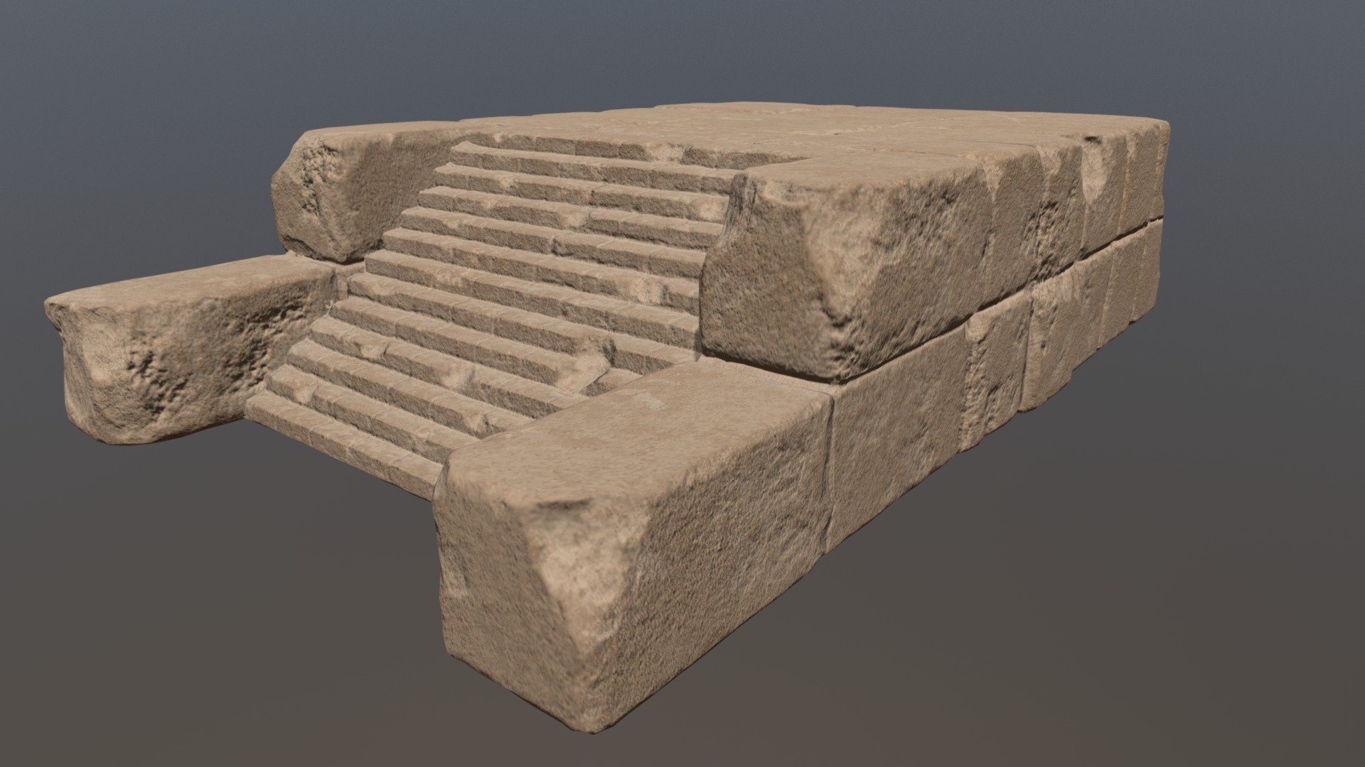 Desert Platform - 3D model by guy.boxall [ff8940f] - Sketchfab