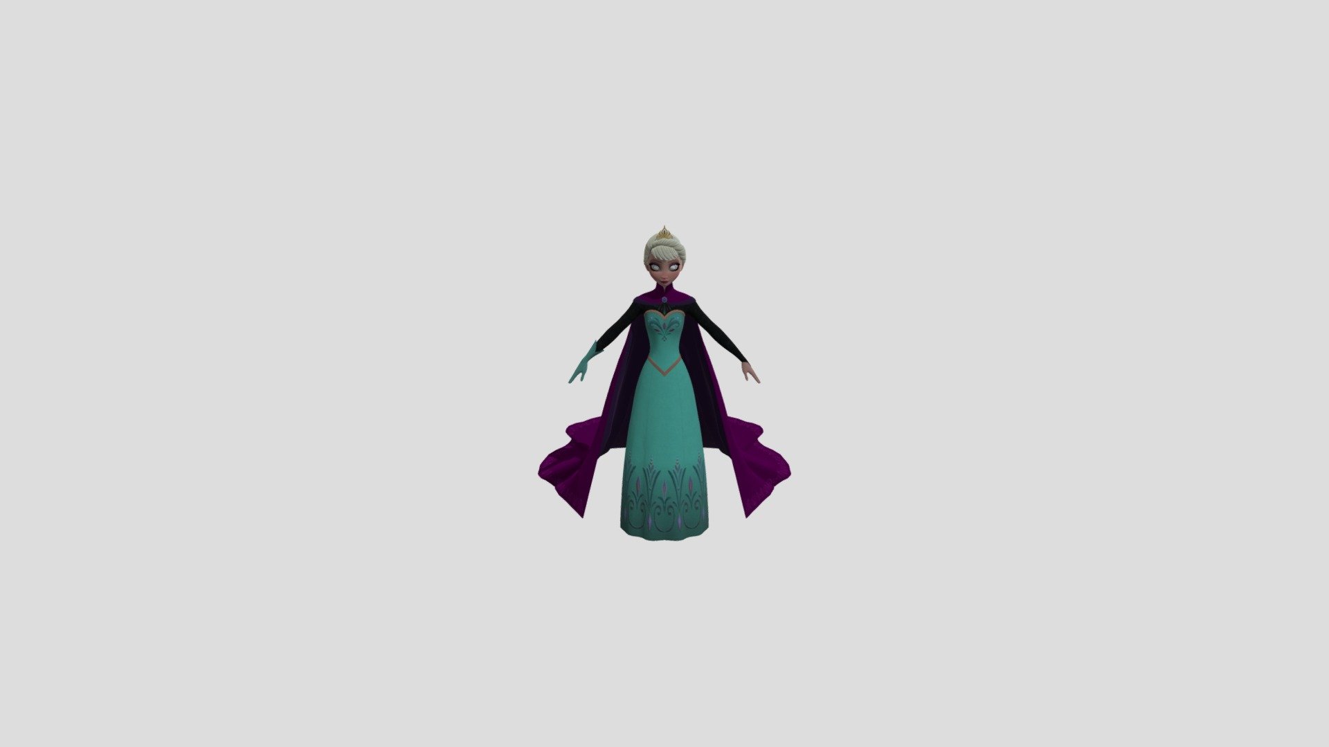 Elsa Coronation - Download Free 3D model by Foxy (@andradeaide399 ...