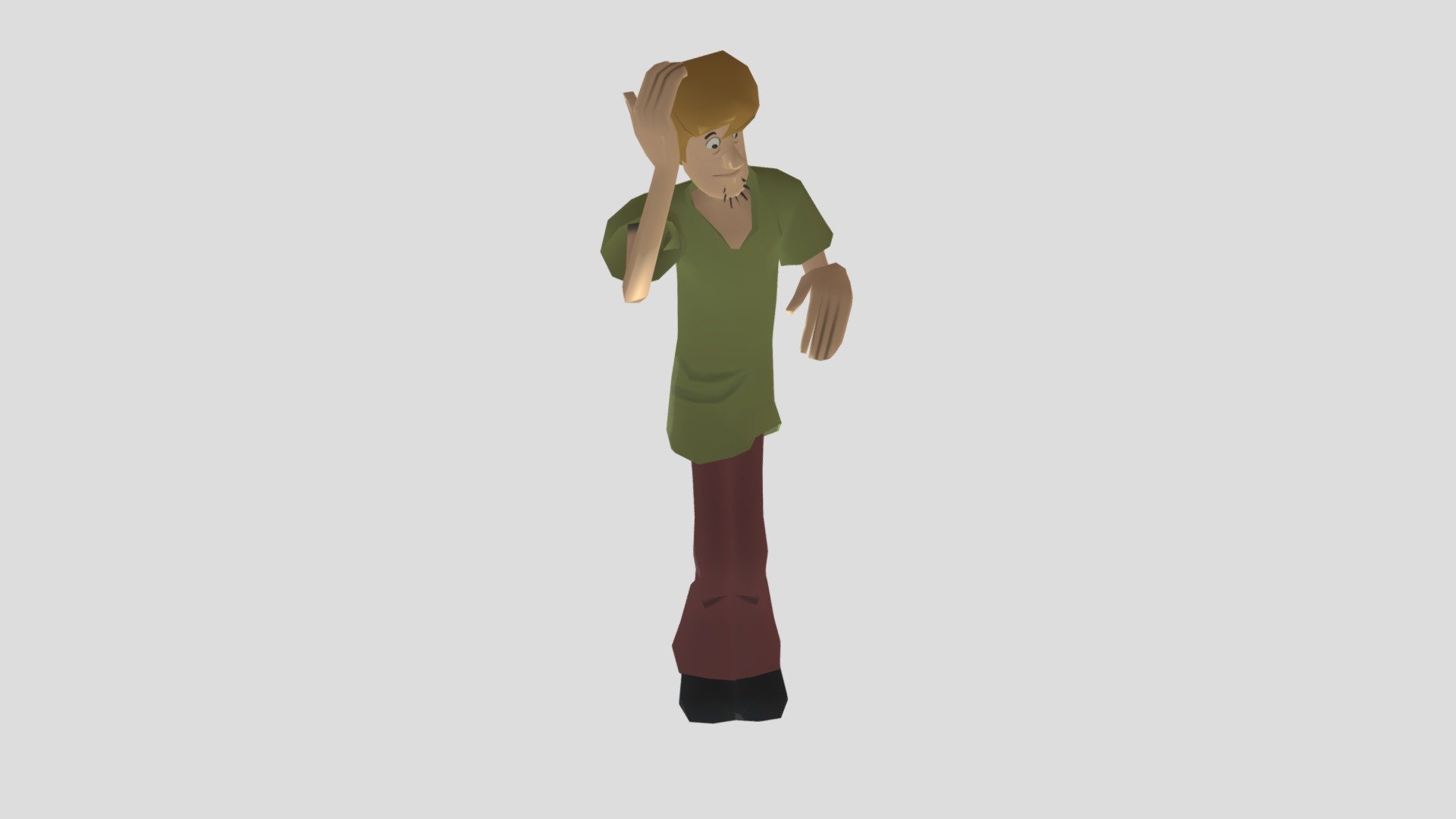 Shaggy Rogers - Download Free 3D model by patrick.ambrose2840 [ff8b21a ...