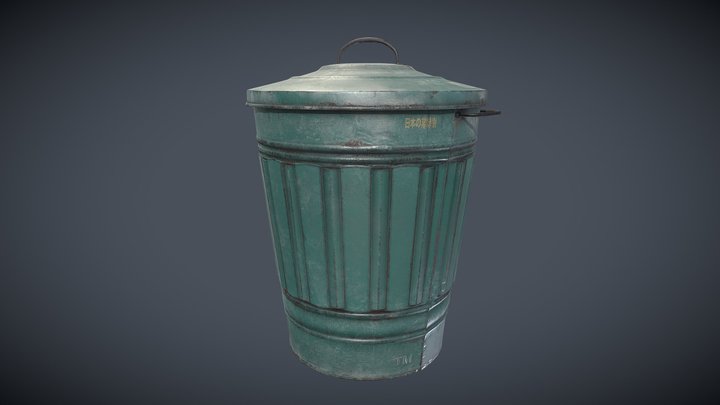 Dustbin 3D models - Sketchfab