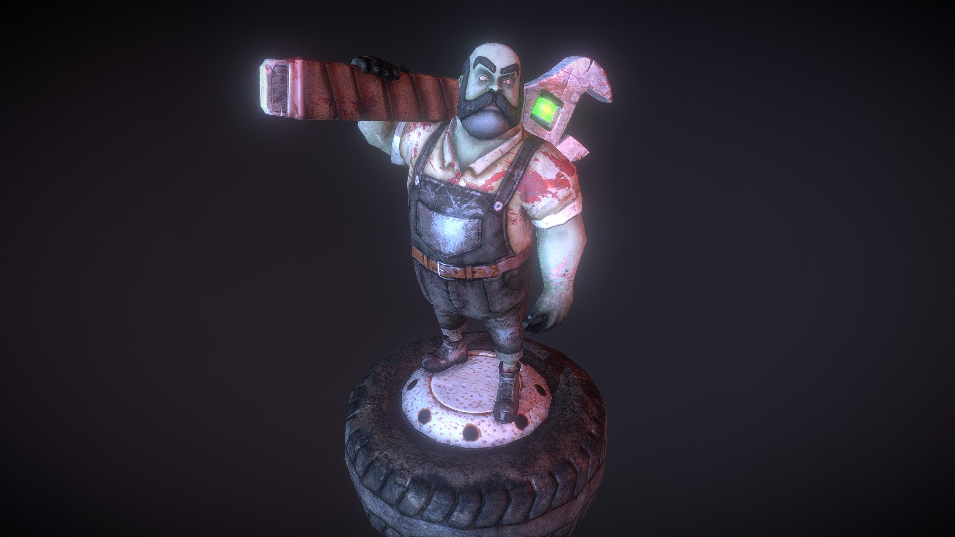 The Mechanic - 3D model by guillemvilah [ff8c26f] - Sketchfab