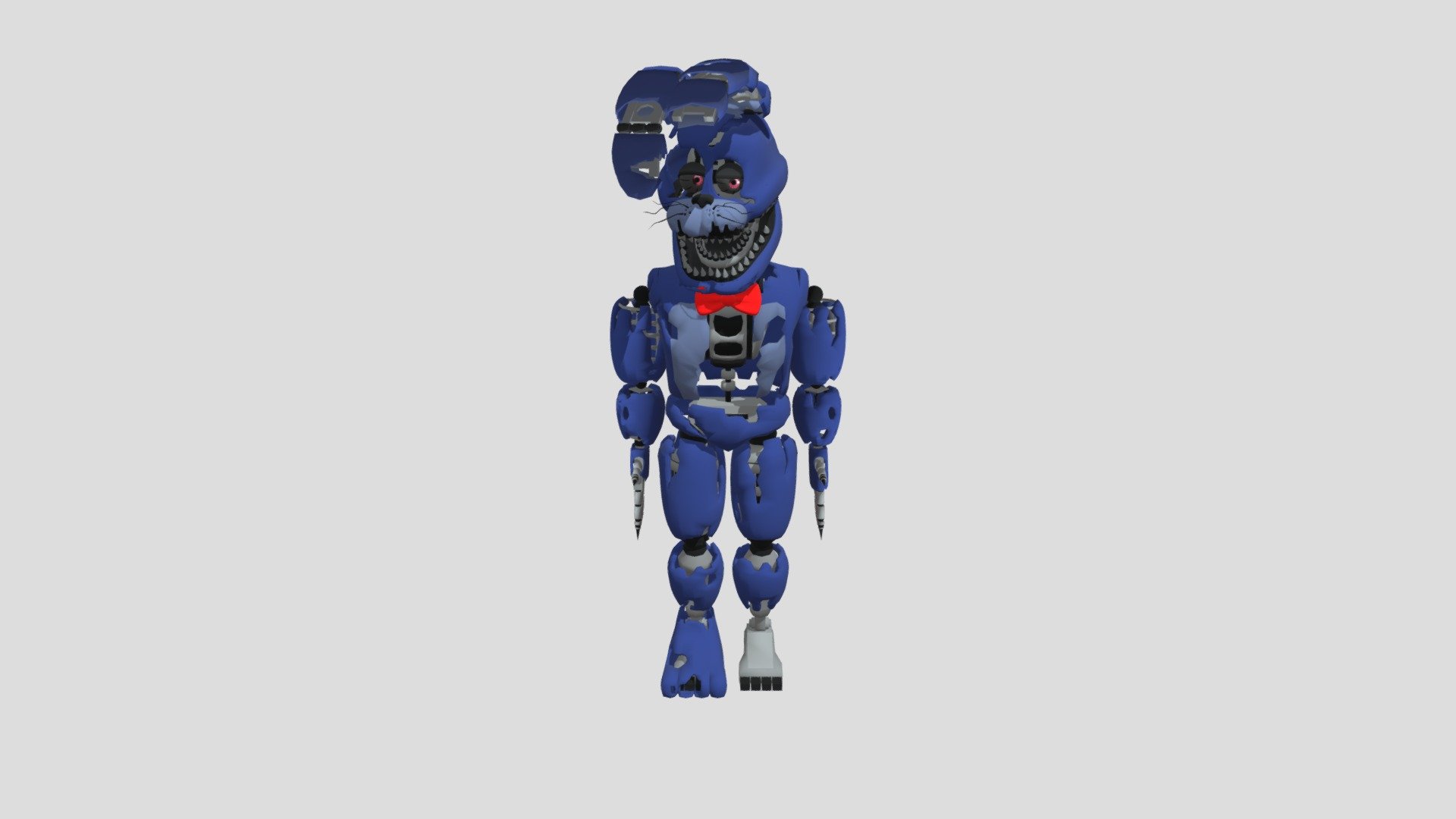 Nightmare Bonnie - 3D model by XxStupidB0yx [ff8e57b] - Sketchfab
