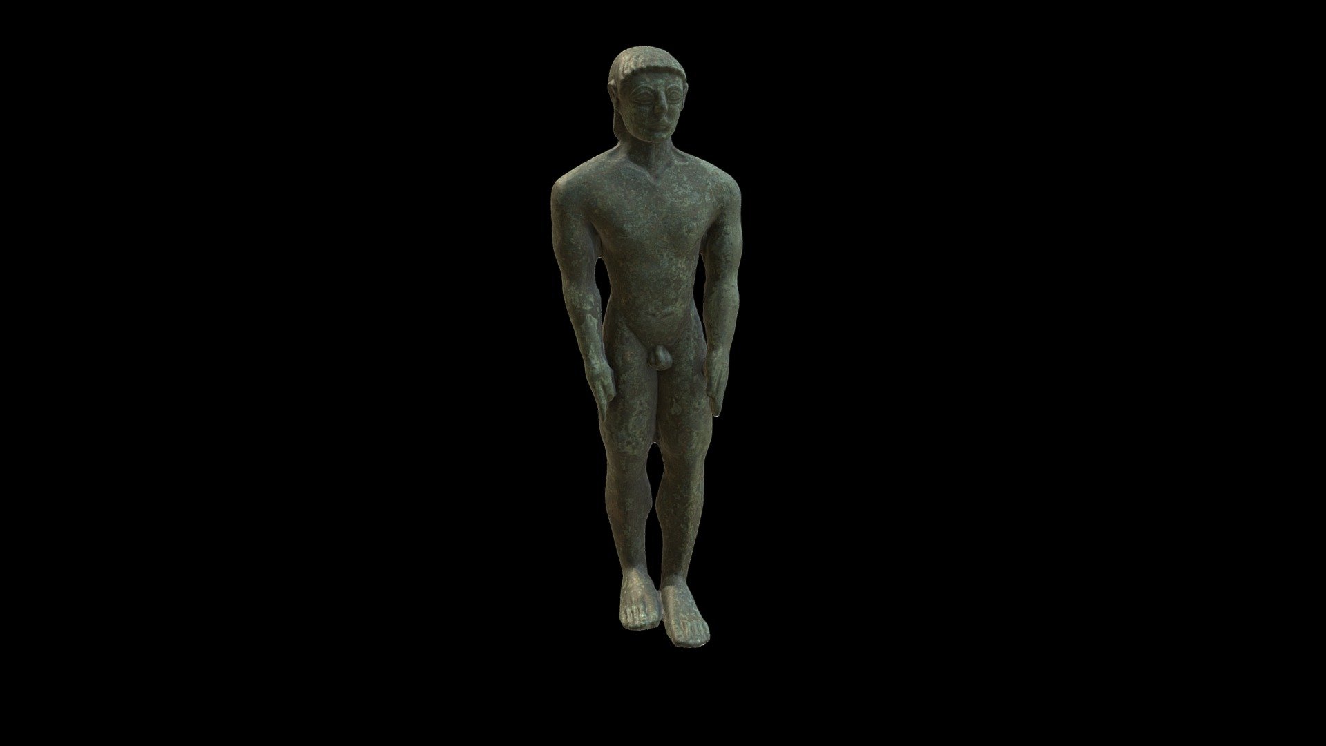 Kouros - 3D model by DiStoRi Heritage (@distori) [ff8ed8a] - Sketchfab