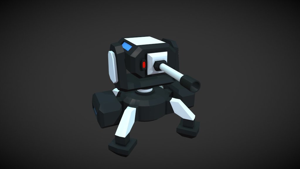 Turret AP - 3D model by RytsuTainaka [ff8f194] - Sketchfab