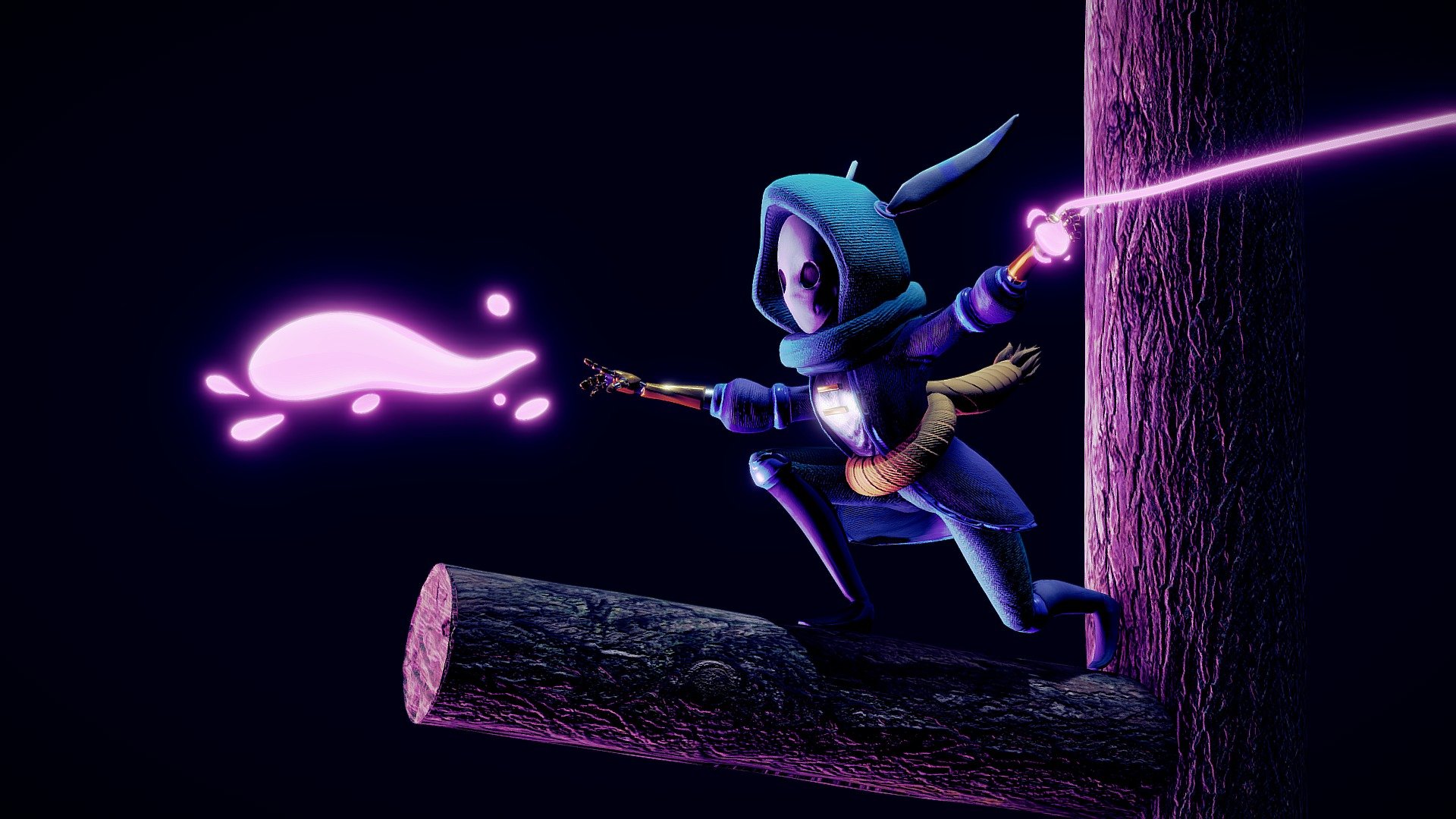 Ninja Elf - 3D model by DiegoVega [ff8f1f1] - Sketchfab