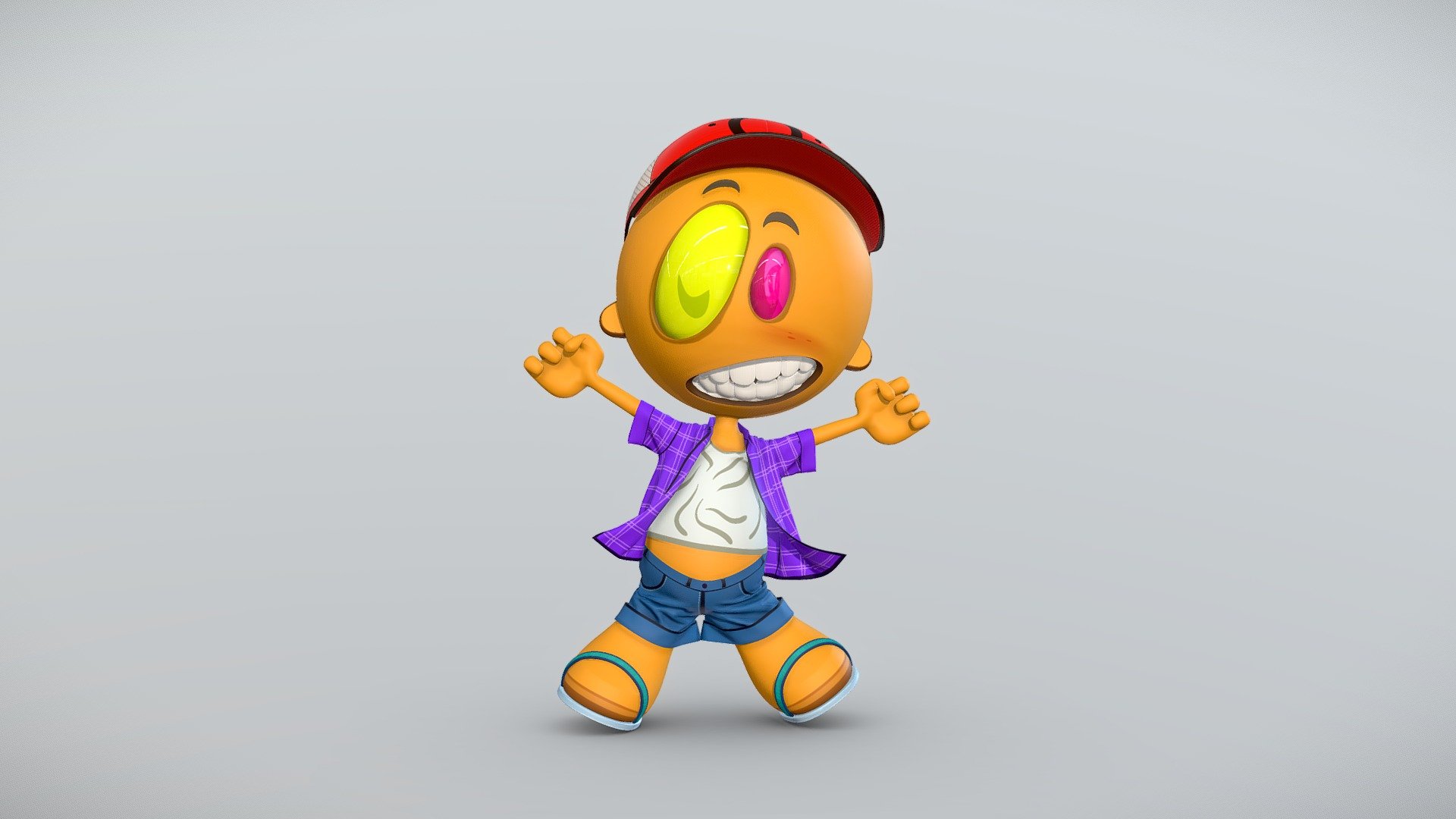 OddBall - 3D model by Mostafa Fahmy (@msgfddfg) [ff8f7fe] - Sketchfab