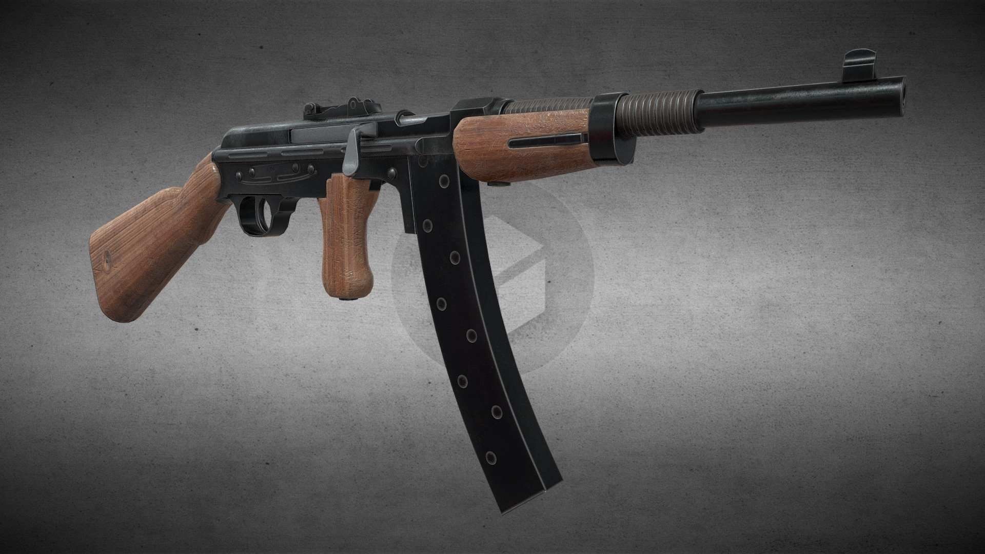 Sichuan type SMG - 3D model by Gewehrschutze [ff8fce5] - Sketchfab