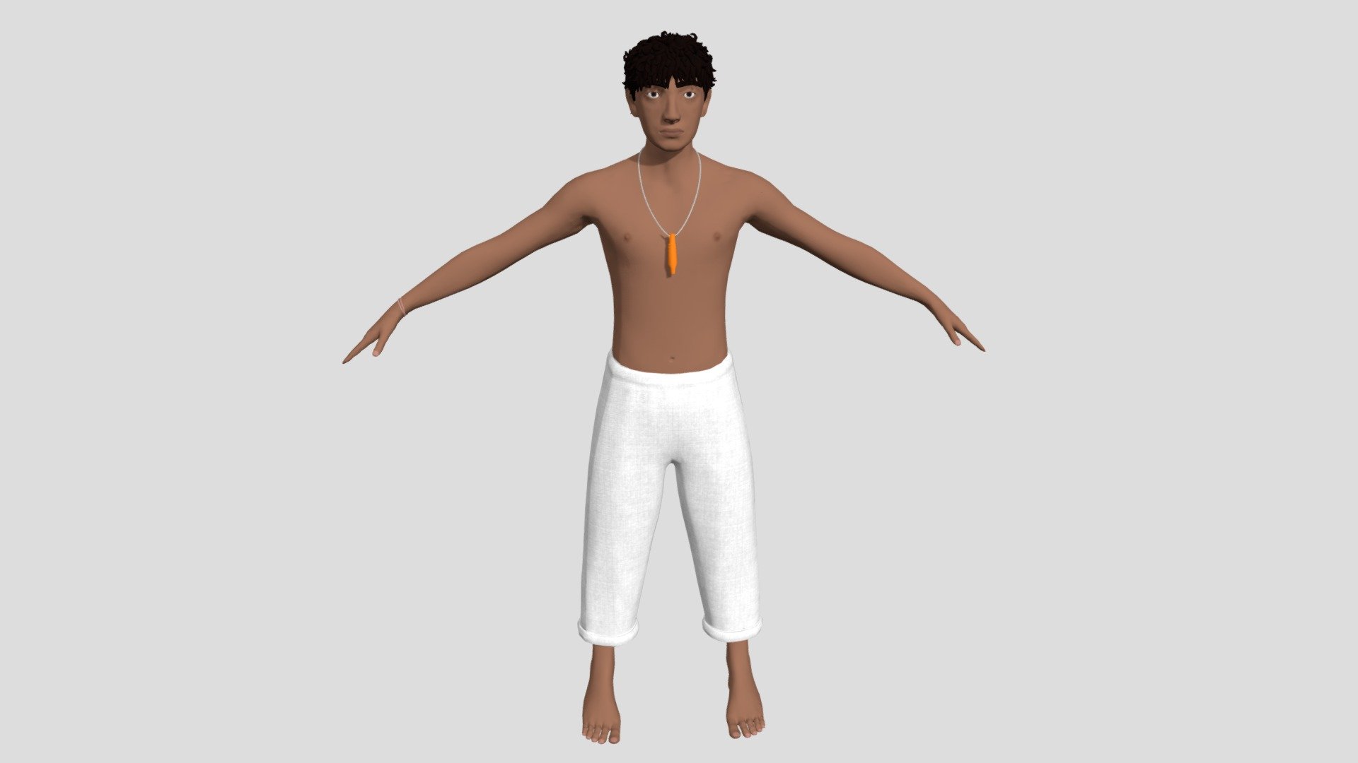 Pi from Life of Pi 3d model - 3D model by Roy Fredriksz (@RoyFredriksz ...