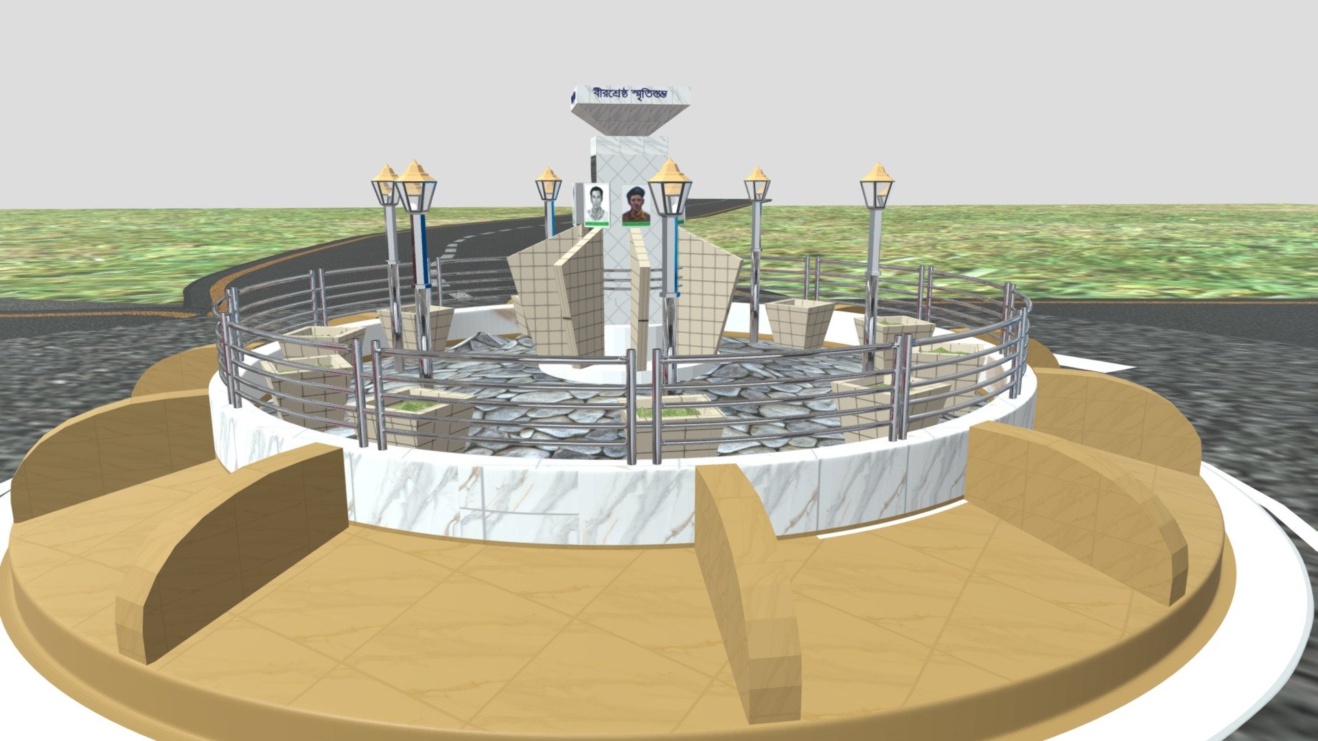7 matha - 3D model by Md.Faruk [ff92d6f] - Sketchfab