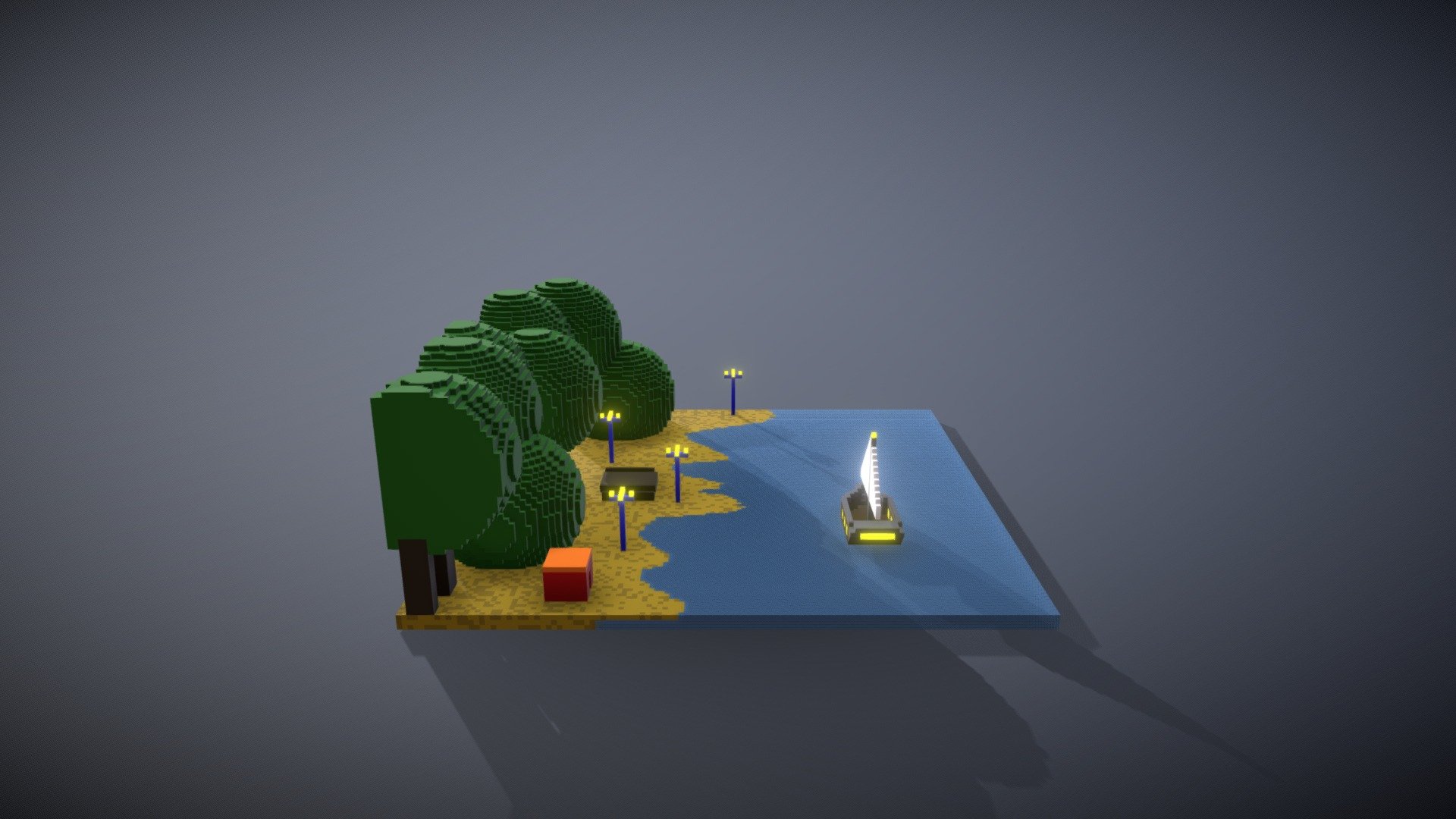 ines_ex1_vox - 3D model by lalionne [ff92de7] - Sketchfab