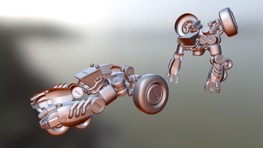 Mech Concept 01 Torso - 3D model by Chris Vera (@kurisama) [ff94ada ...