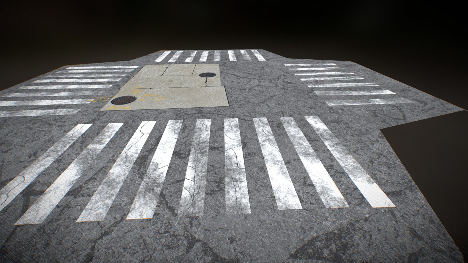 Crossroads - Buy Royalty Free 3D model by Plutonium.software [ff94bdb ...