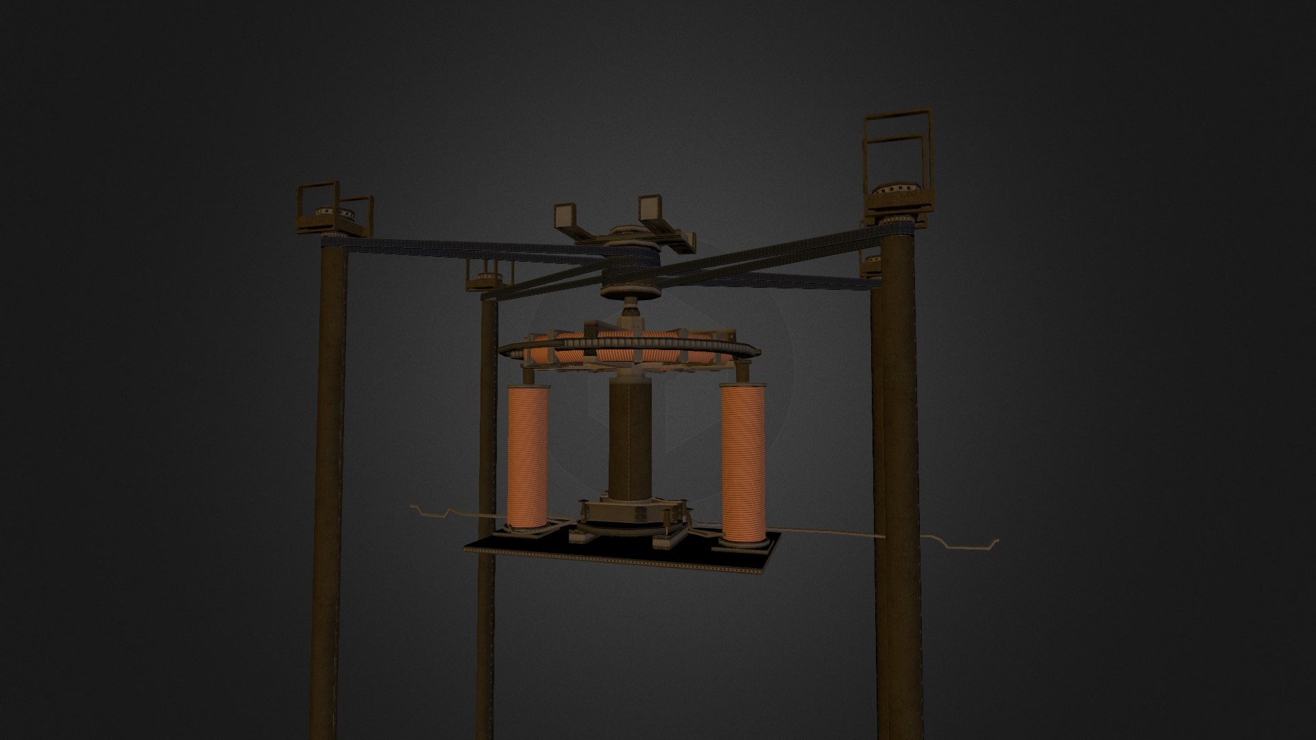 dynamo - 3D model by cris87d [ff9628d] - Sketchfab