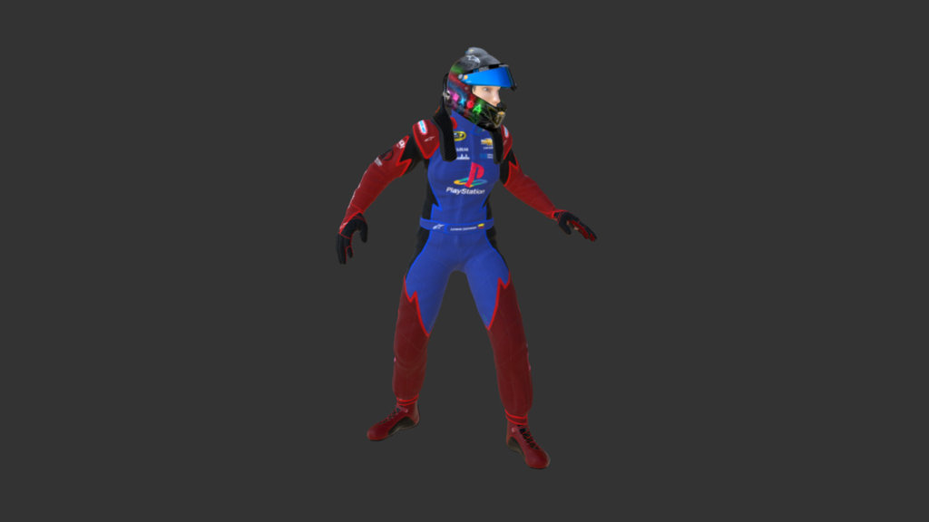 Female Nascar Driver - 3D model by moisesmonsalve-jr90 [ff96866 ...