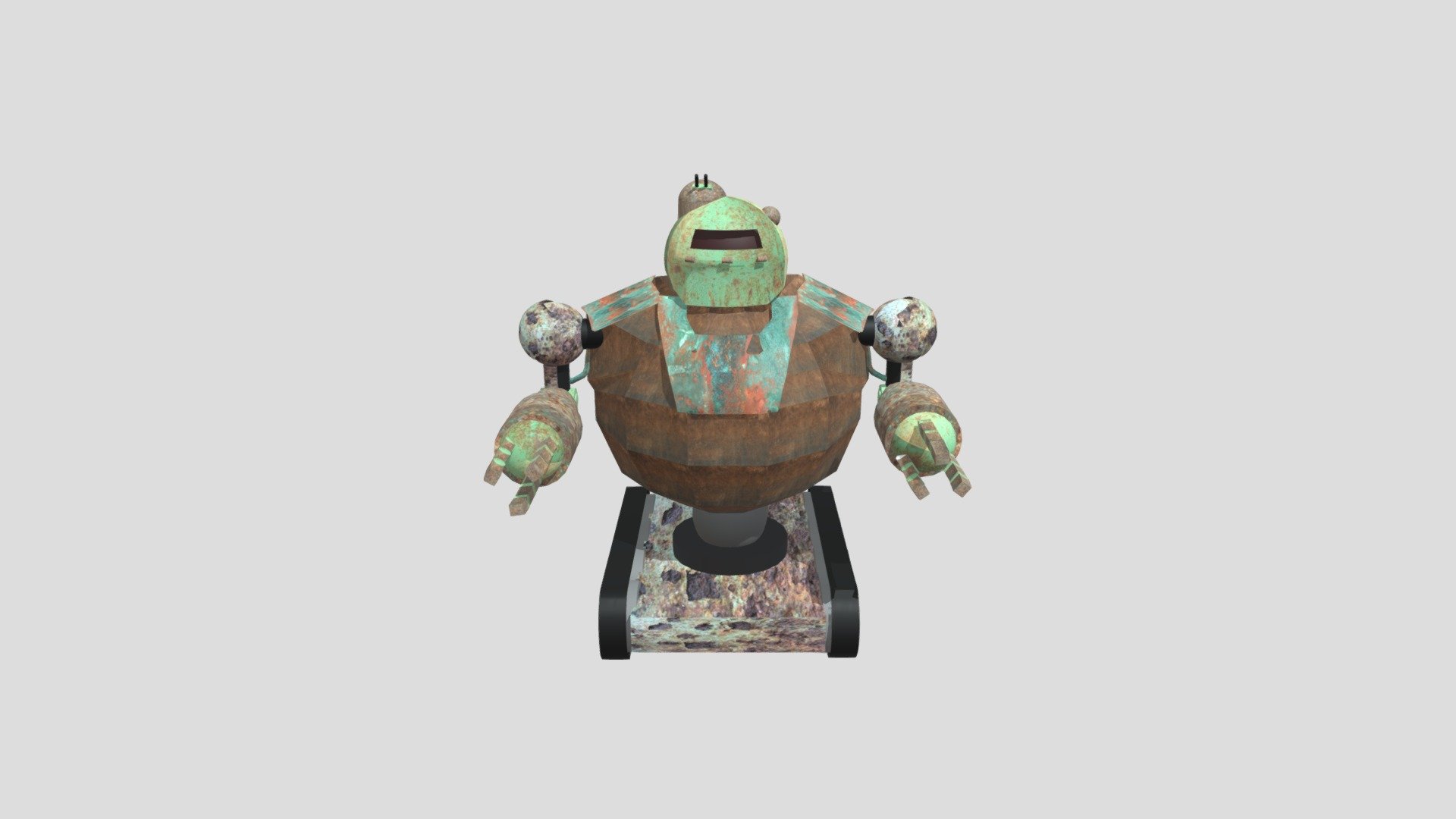 Robot1 - Download Free 3D model by Aldis3217 [ff96d91] - Sketchfab
