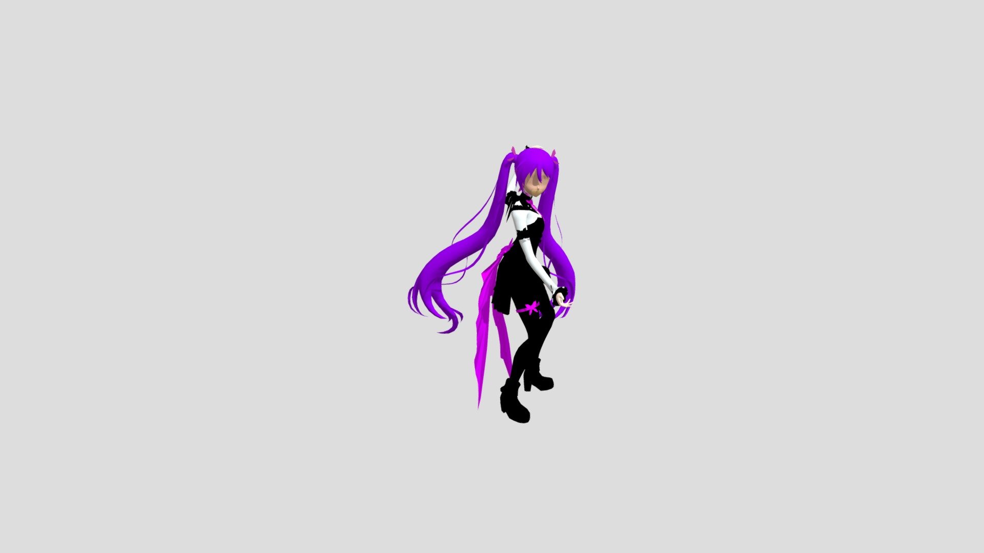 Samba-anime-dance - Download Free 3D model by tewrwfwff [ff976f7 ...