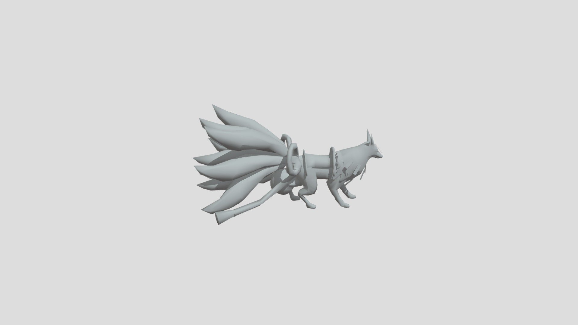 Gumiho - Download Free 3D model by basreng [ff984c1] - Sketchfab