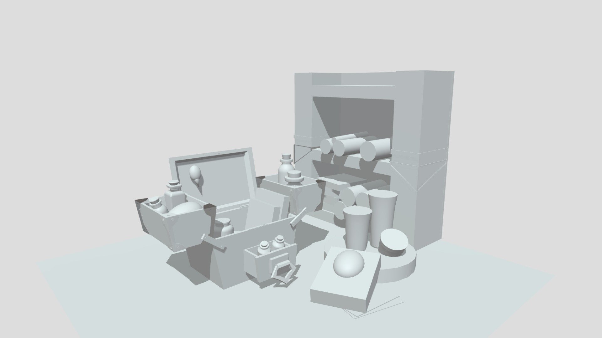 Witch_ Box_2_1 - 3D model by j.bushnell [ff98993] - Sketchfab