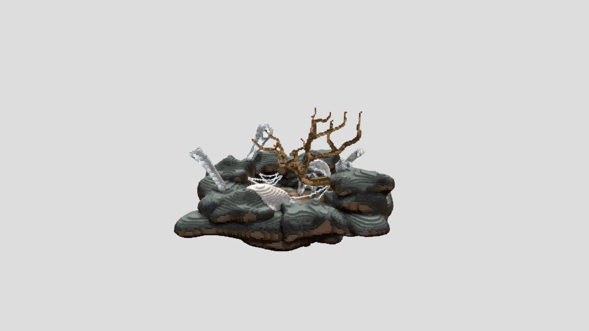 Prison Mine #1 - 3D model by blockking [ff9922c] - Sketchfab