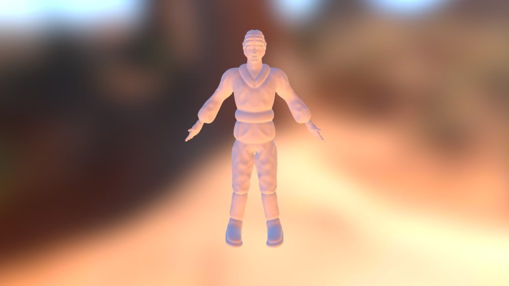 Luke Skywalker Newbie - 3D model by Creepy Carrie (@creepycarrie ...