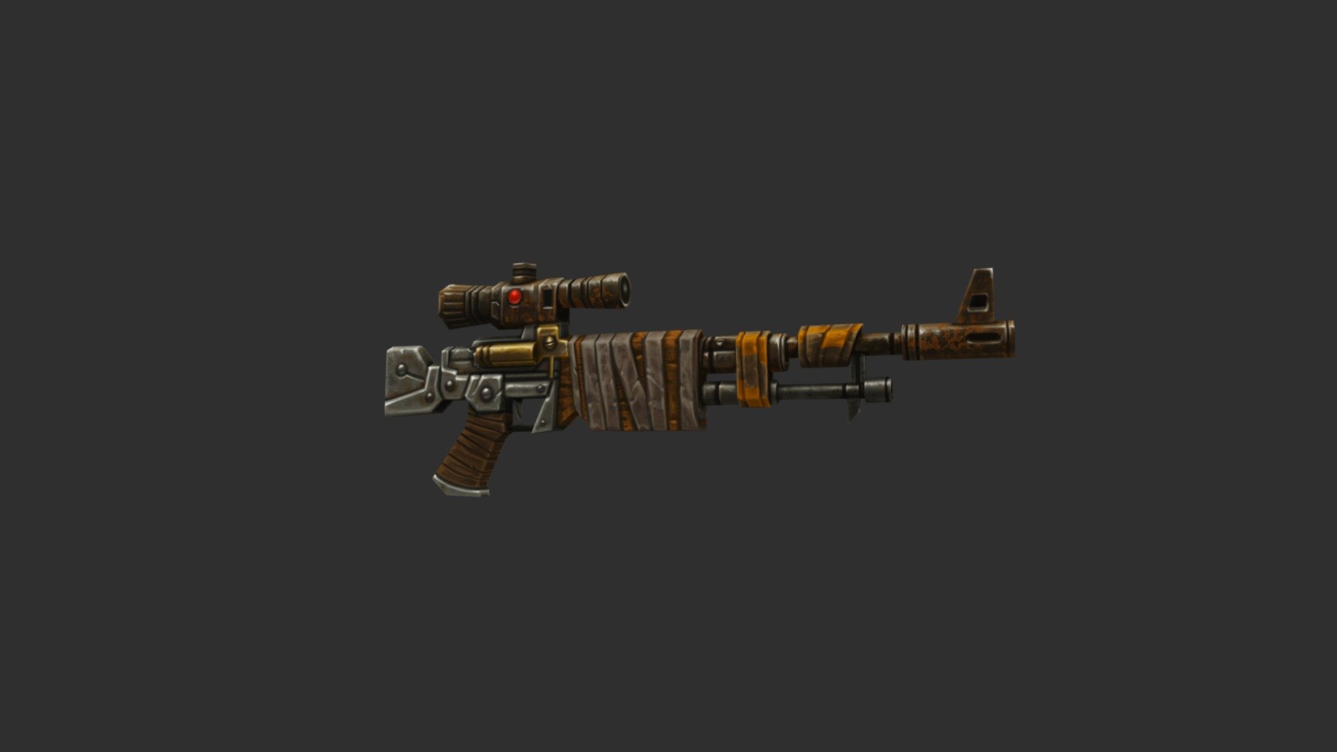 Sniper Rifle 04 - 3D model by CC (@ccsf) [ff9b9f7] - Sketchfab