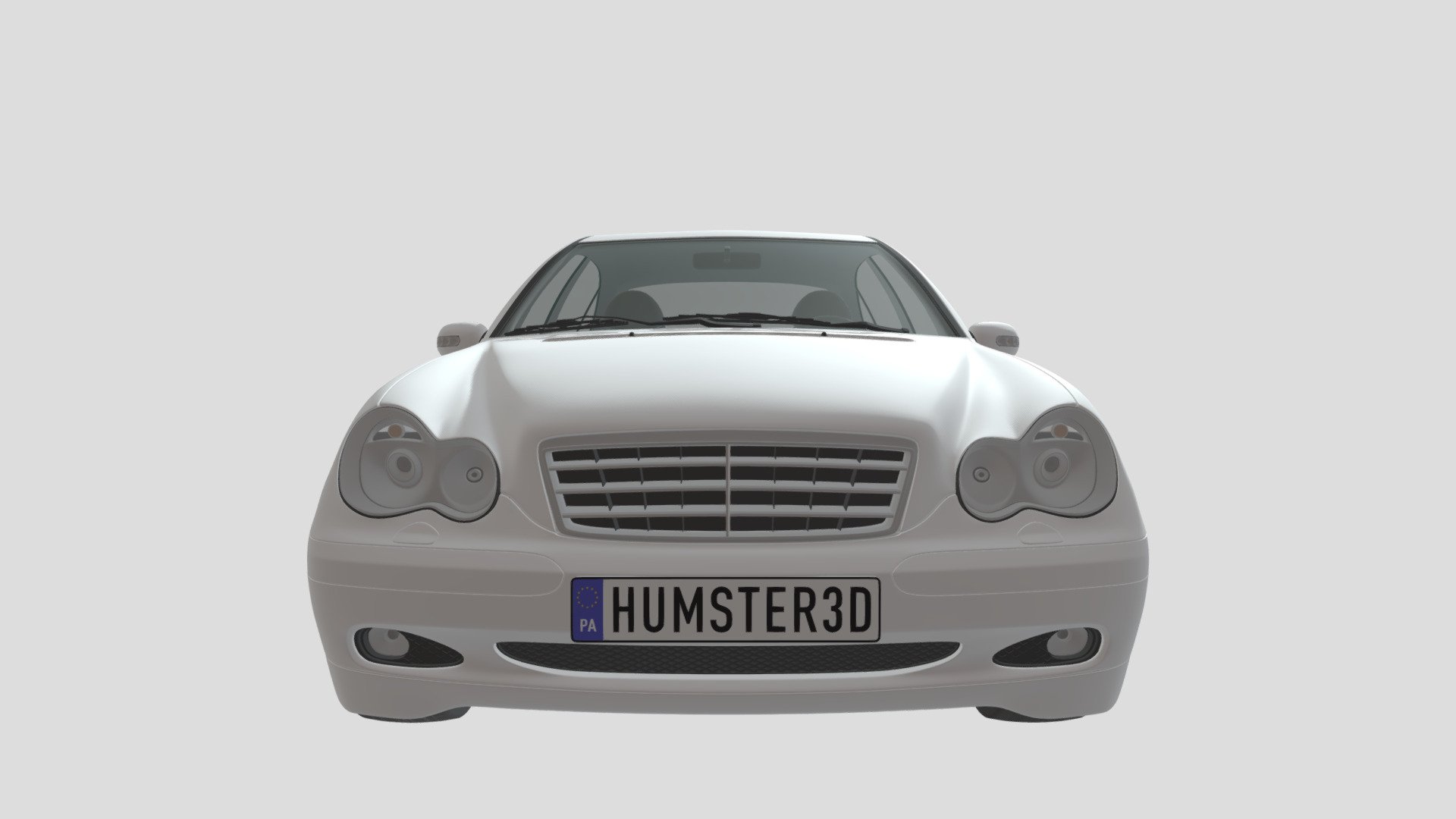 Mercedes- Benz C-class W203 sedan - Download Free 3D model by Nieve5677 ...