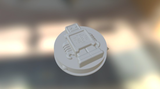 3dtie Chip Um Robot - Download Free 3D model by Boris R. (@rabibori ...