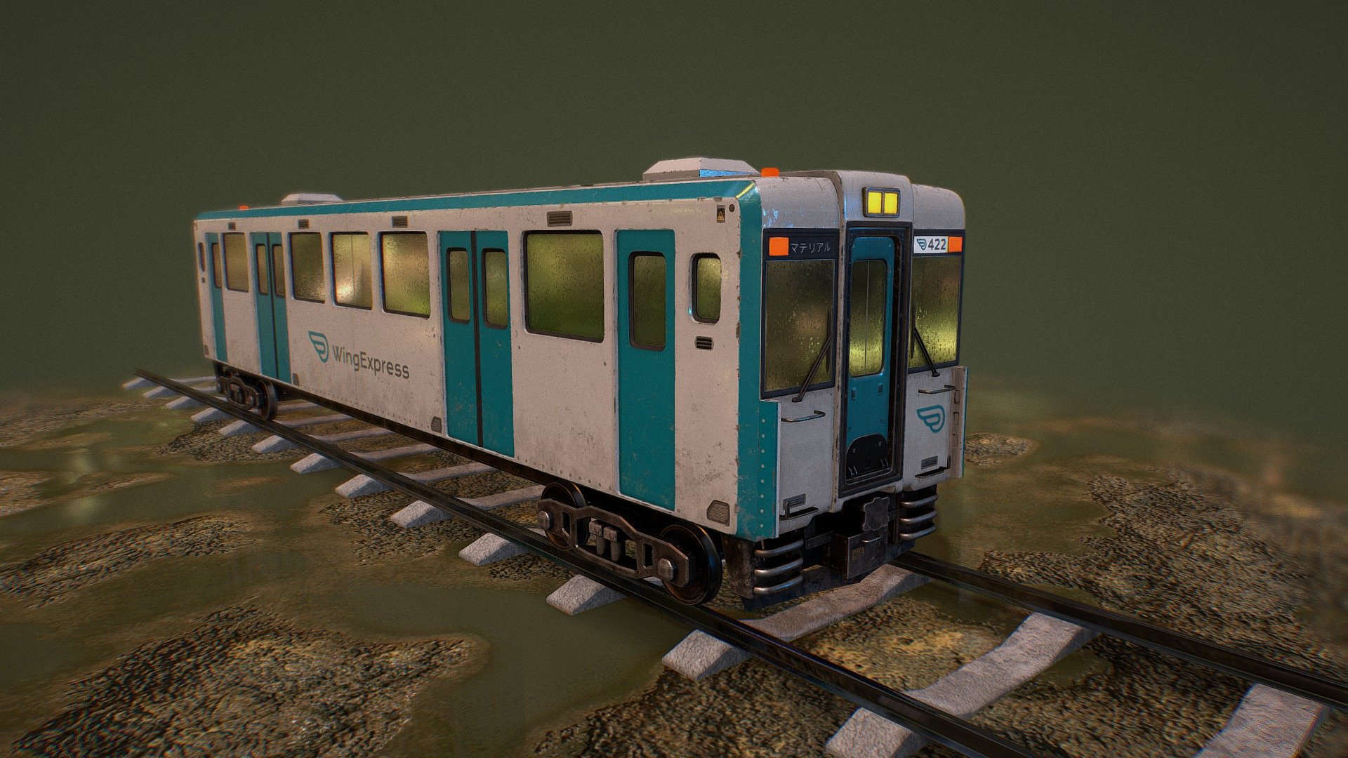 TRAIN - Buy Royalty Free 3D model by Dmitry Shark (@dmitryshayakhmetov ...