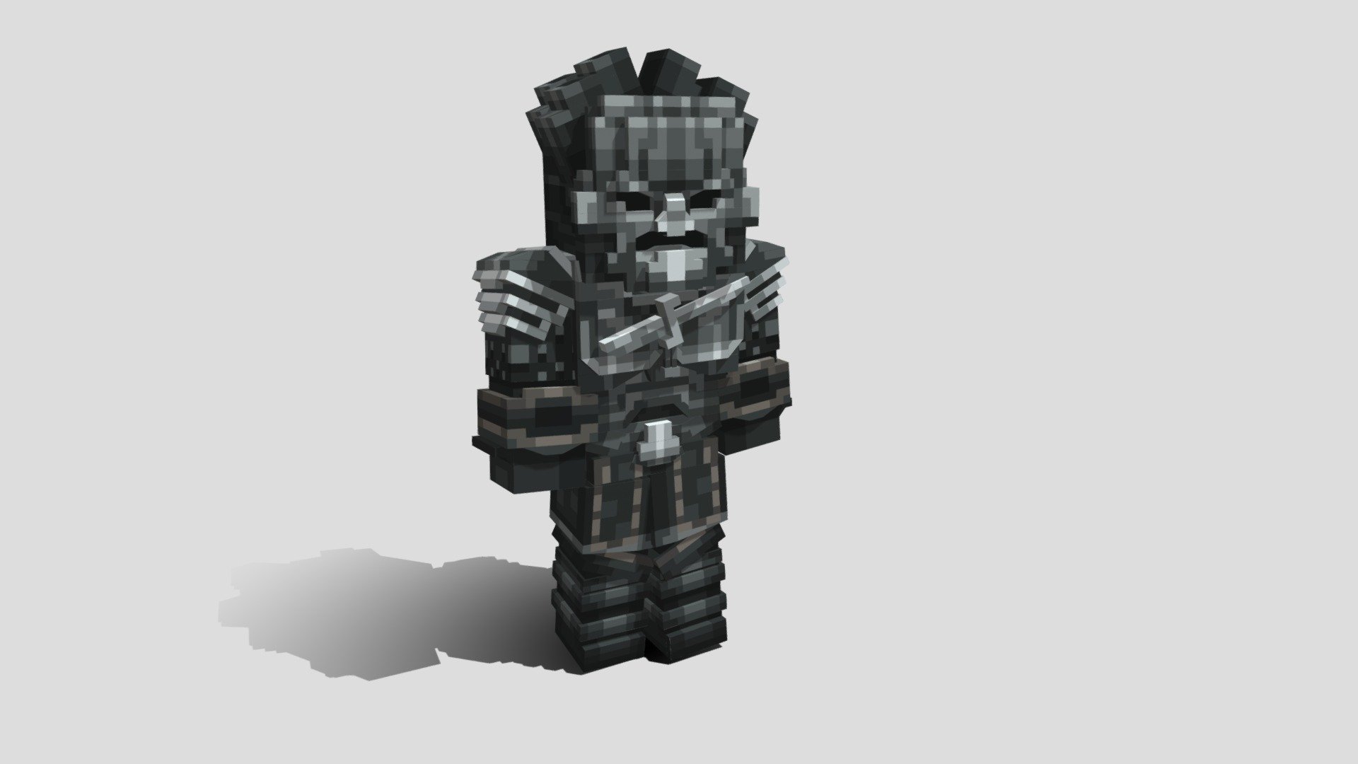 32x Immortal - Minecraft armor - 3D model by W'Projects (@wprojects ...